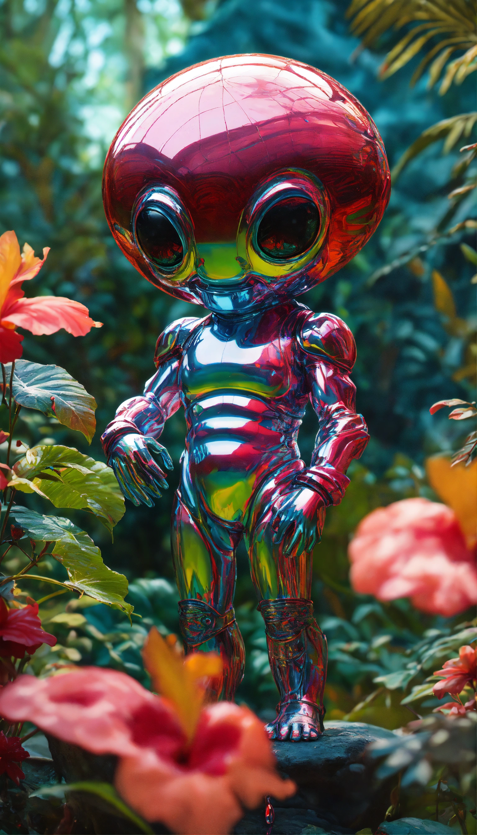 Lexica - Extremely Ultrarealistic Photorealistic 3D cute iridiscent ...