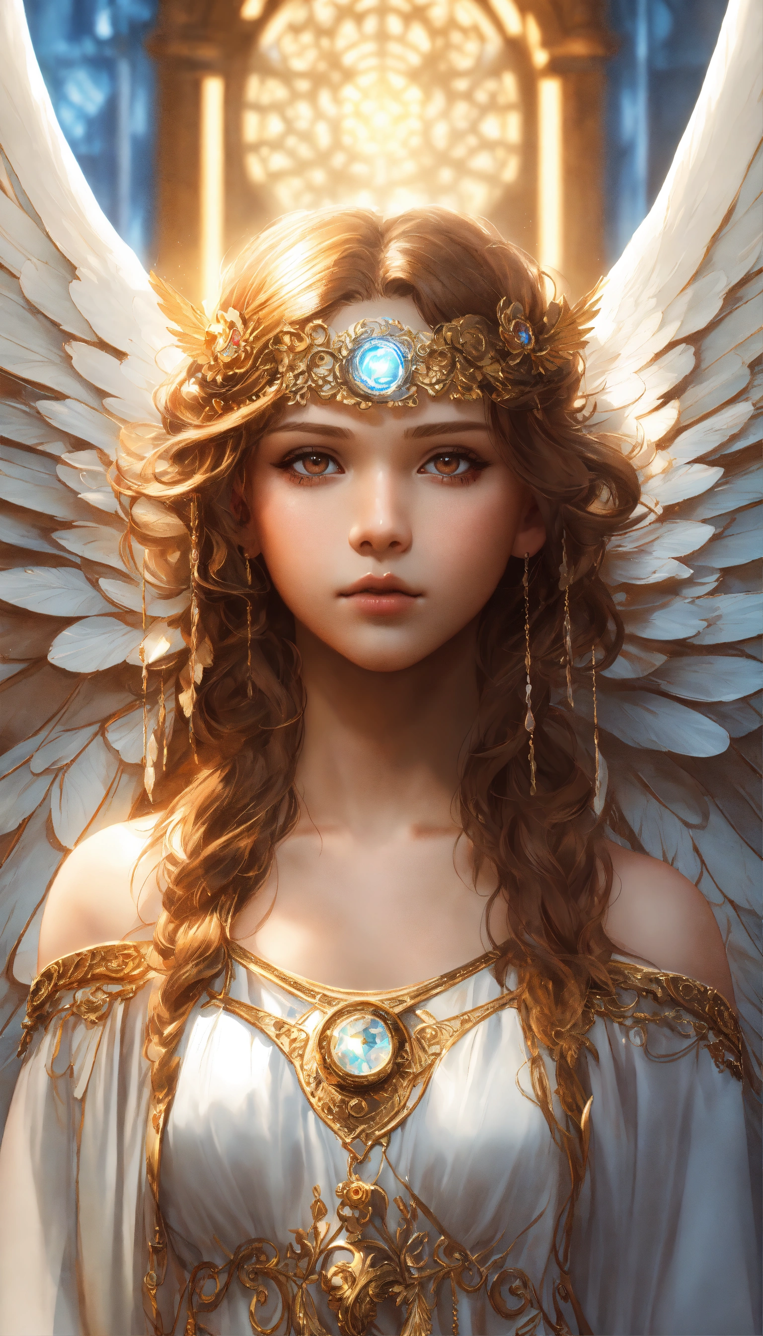 Lexica - Child angel, wings, intricate, headshot, highly detailed ...