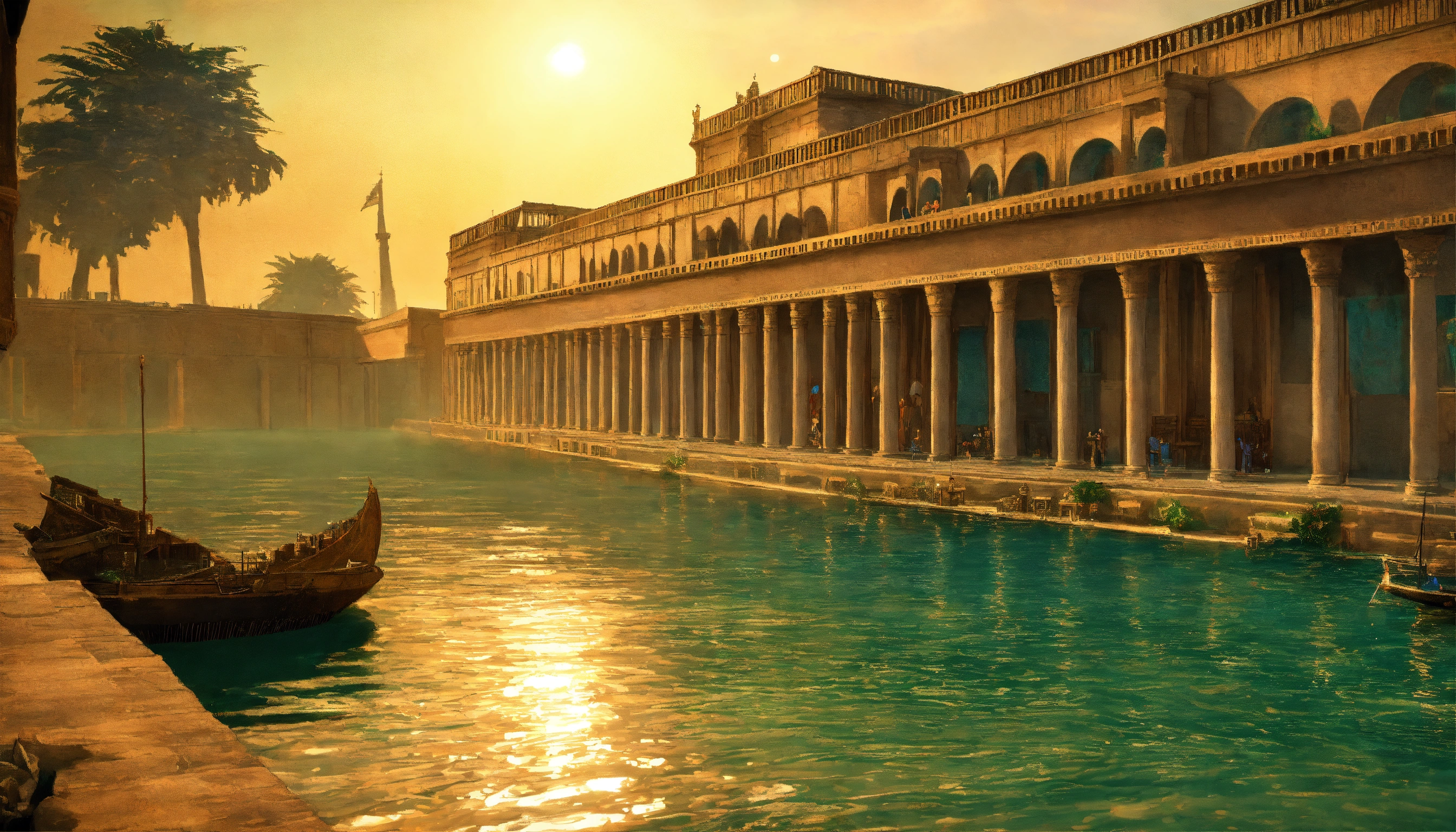 Lexica - The beautiful waters of Babylon in 587 BC