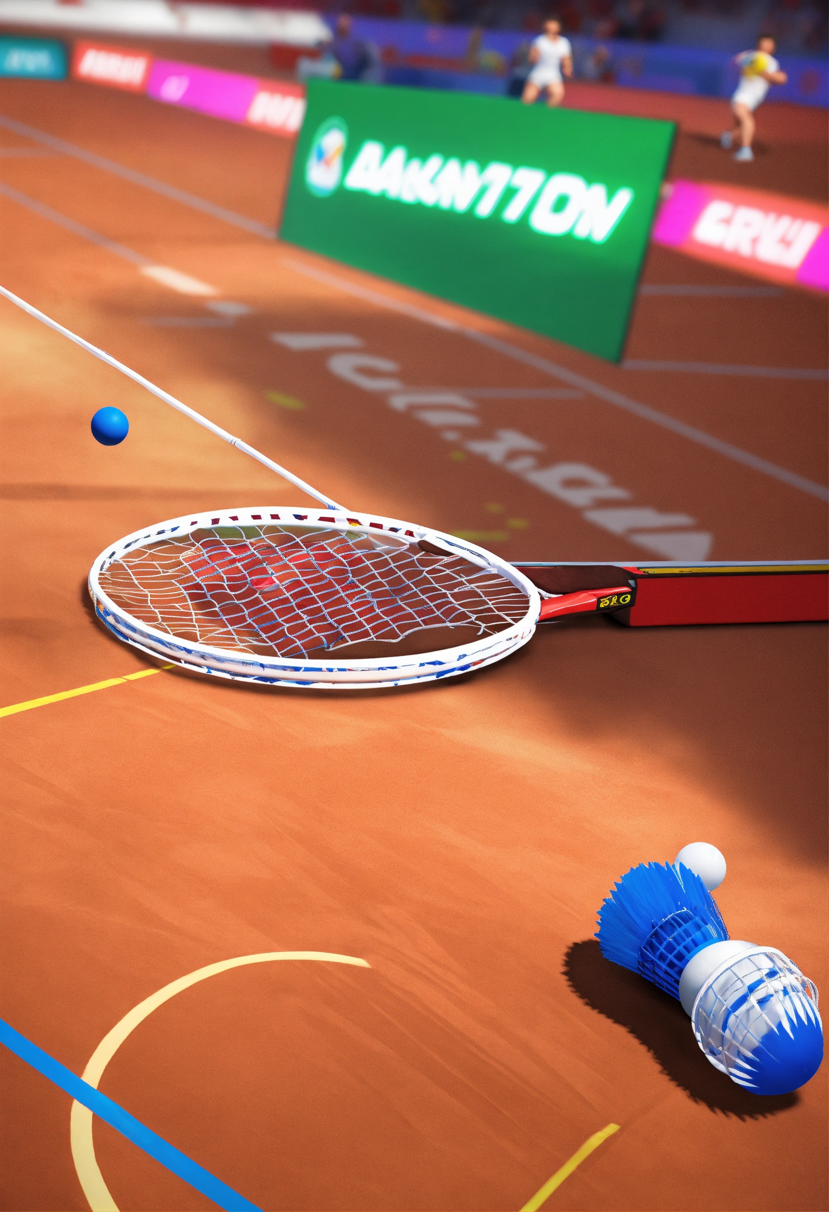 Lexica - Badminton video game