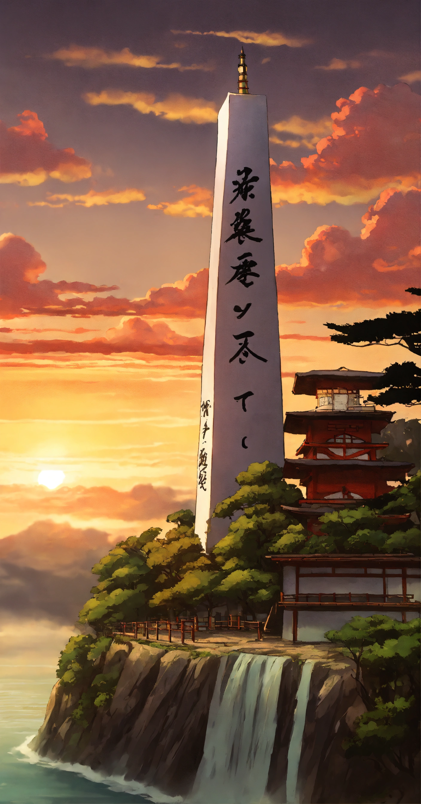 Lexica - Konoha is a village with the Hokage monument and Hokage tree