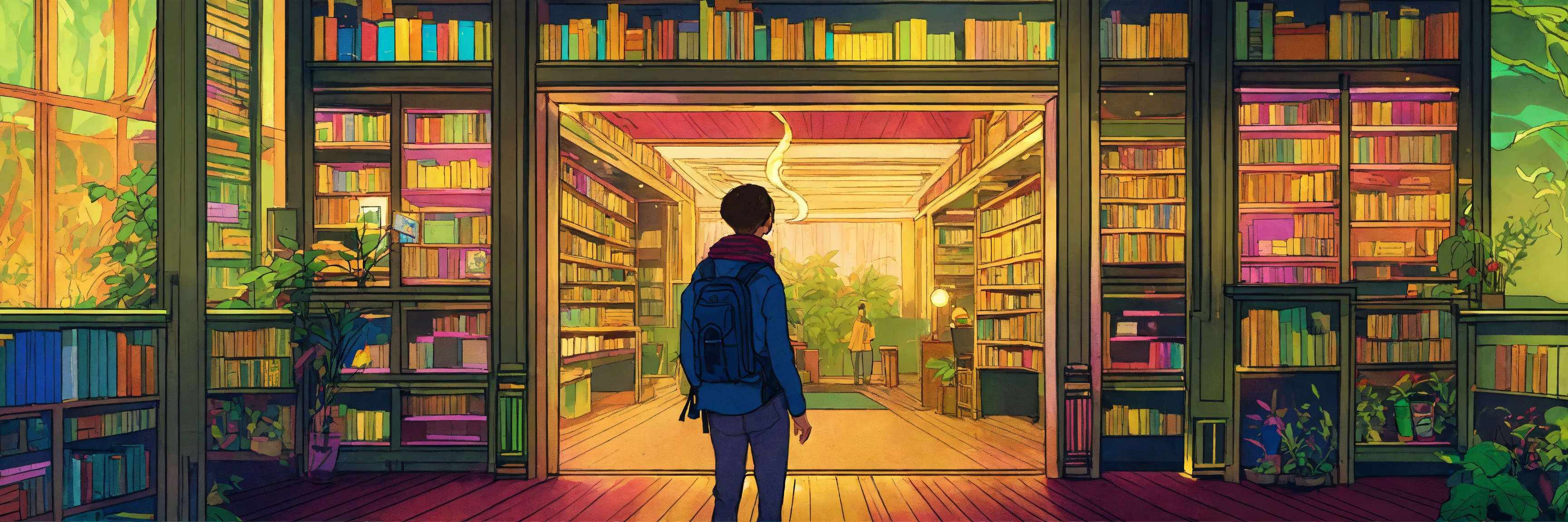 Lexica - Write a vivid and descriptive scene set in a futurepunk ...