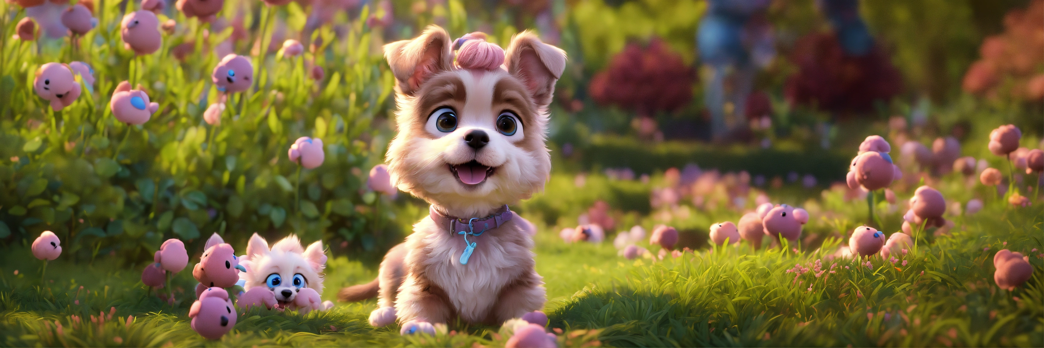 Lexica - Cute small happy humanoid puppies, unreal engine, artstation ...