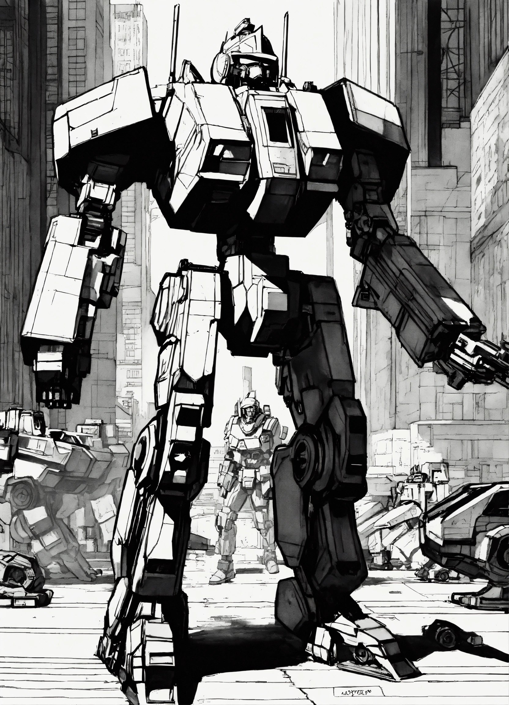 Lexica - Jay Z drawn by John Byrne, black and white, standing in front ...