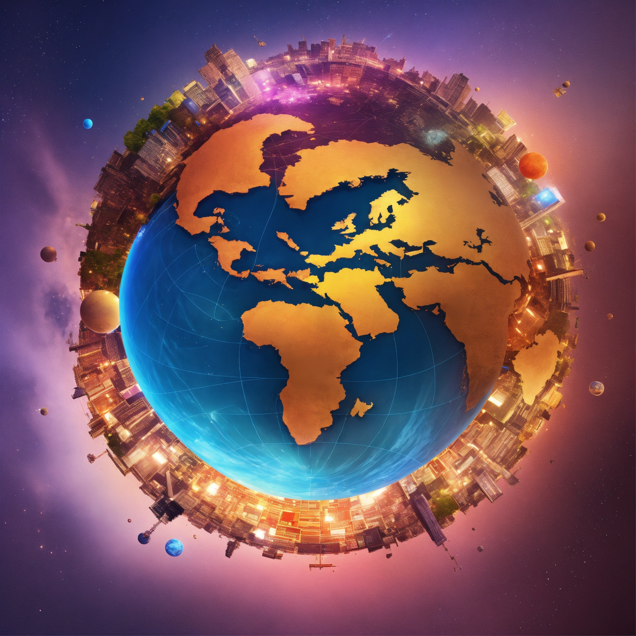 Lexica - World wide back ground