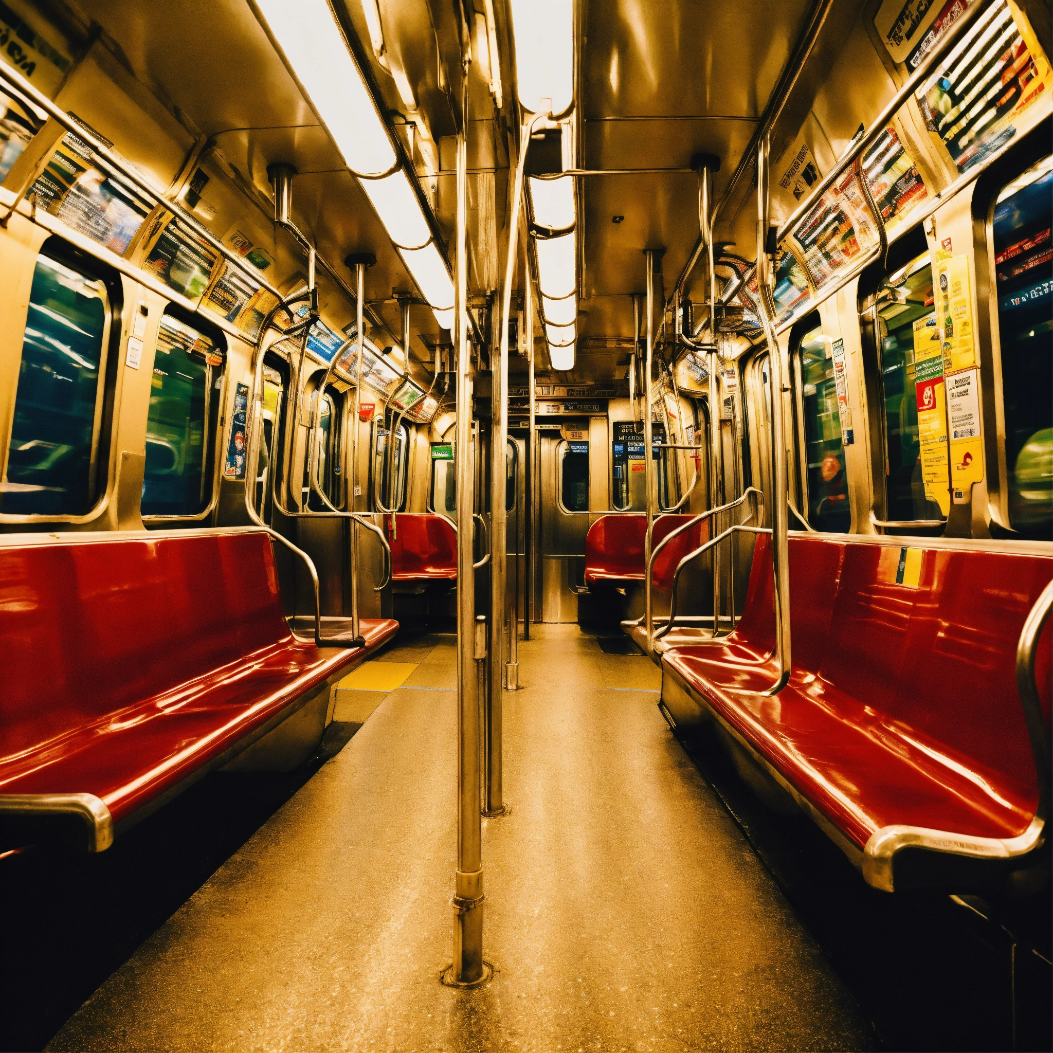 Lexica - Inside of a subway train