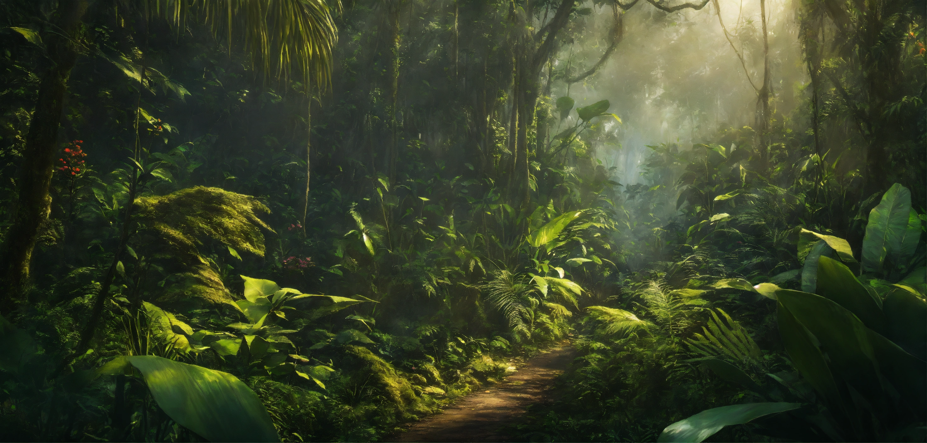 Lexica - Hyper realistic jungle