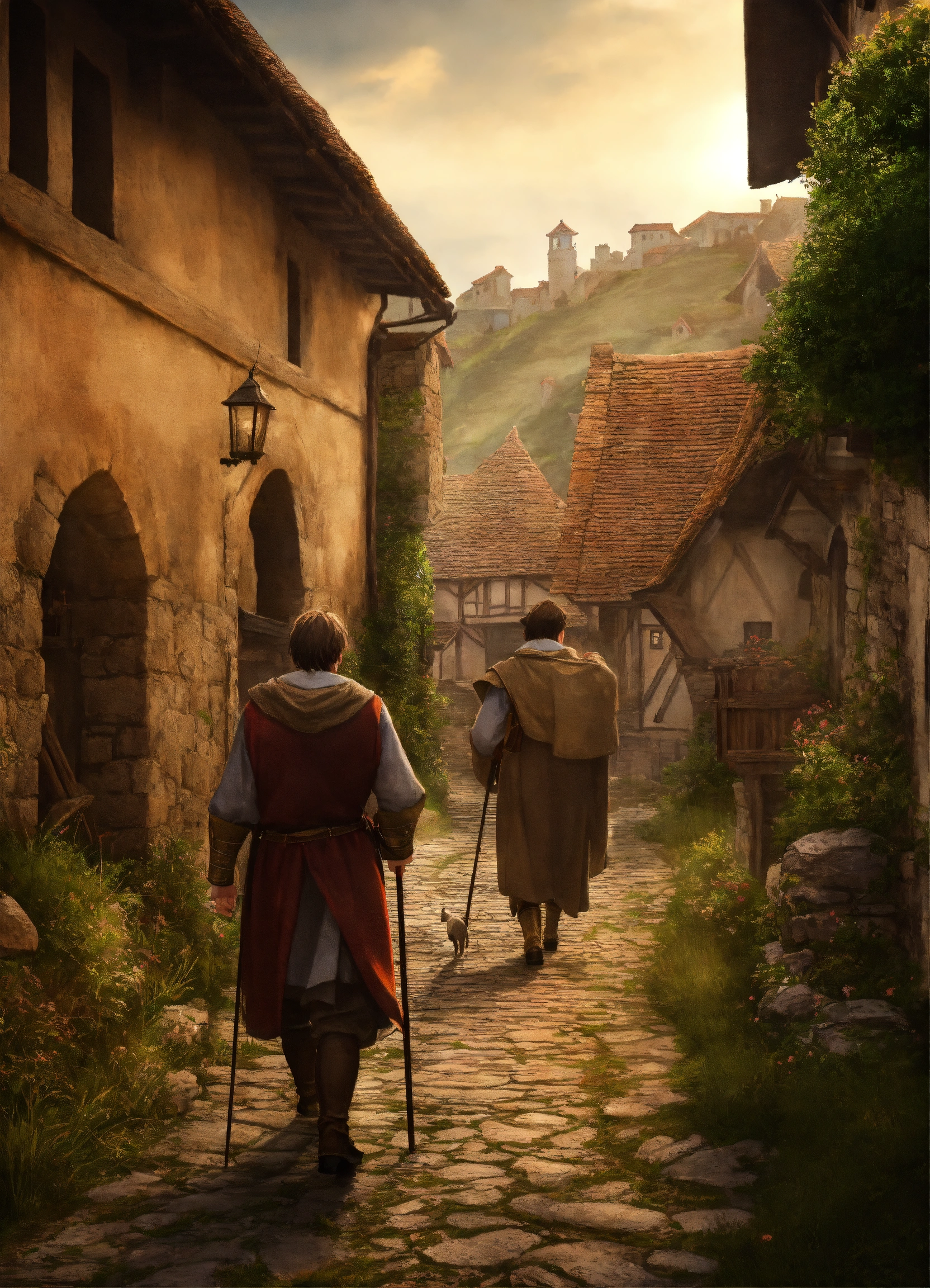 Lexica - Image 8k finely drown with realistic style showing an medieval ...