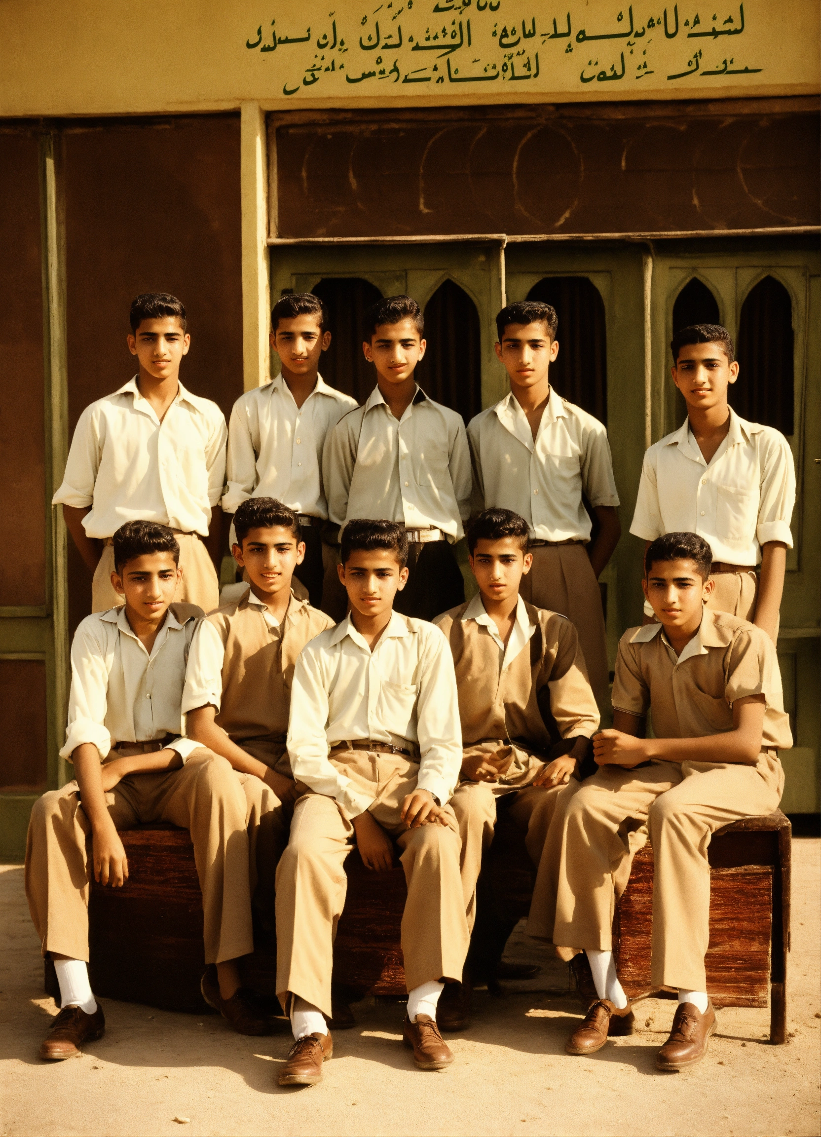 Lexica - Kuwaiti high school boys in the 50's