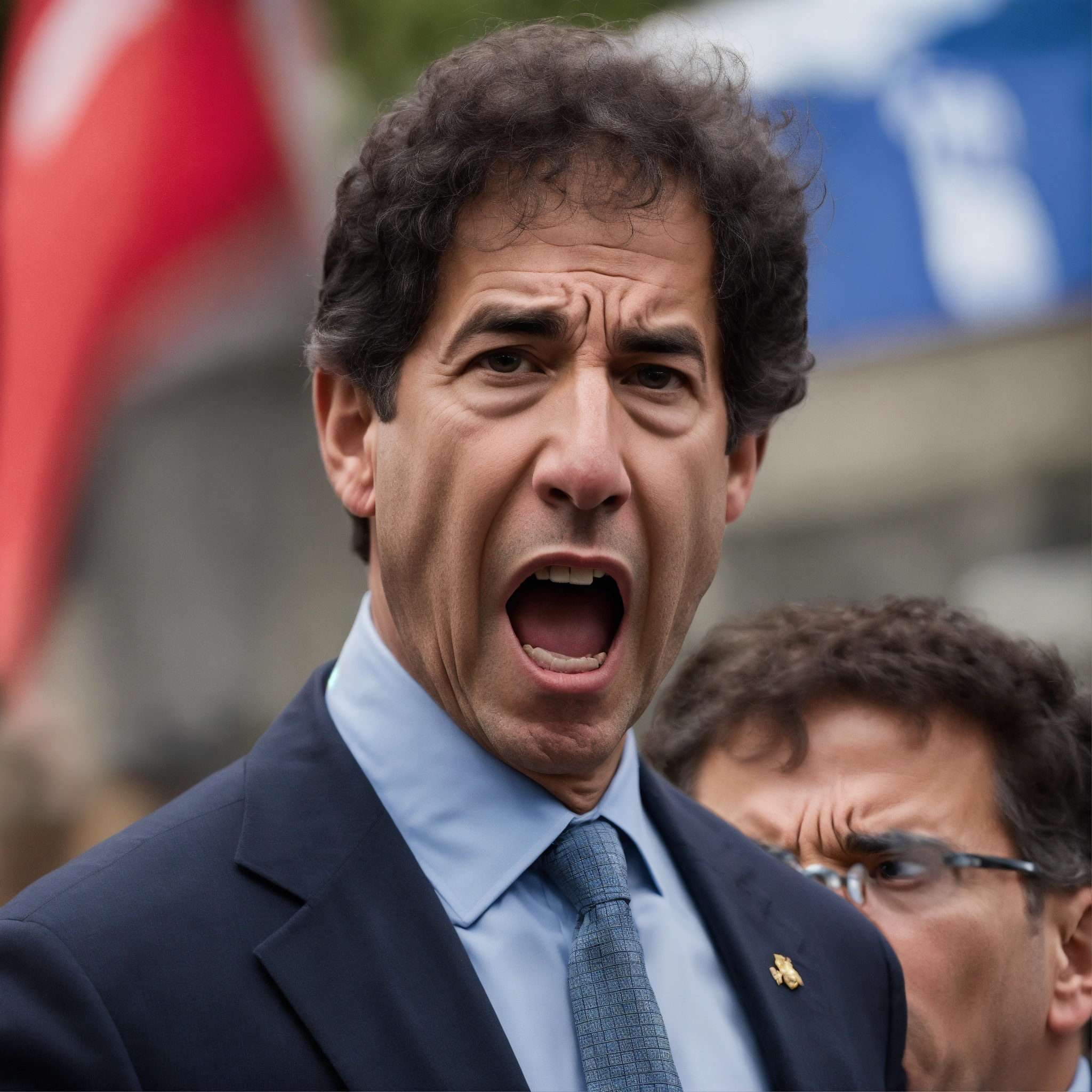 Lexica - Jamie raskin, MAD, ANGRY, YELLING