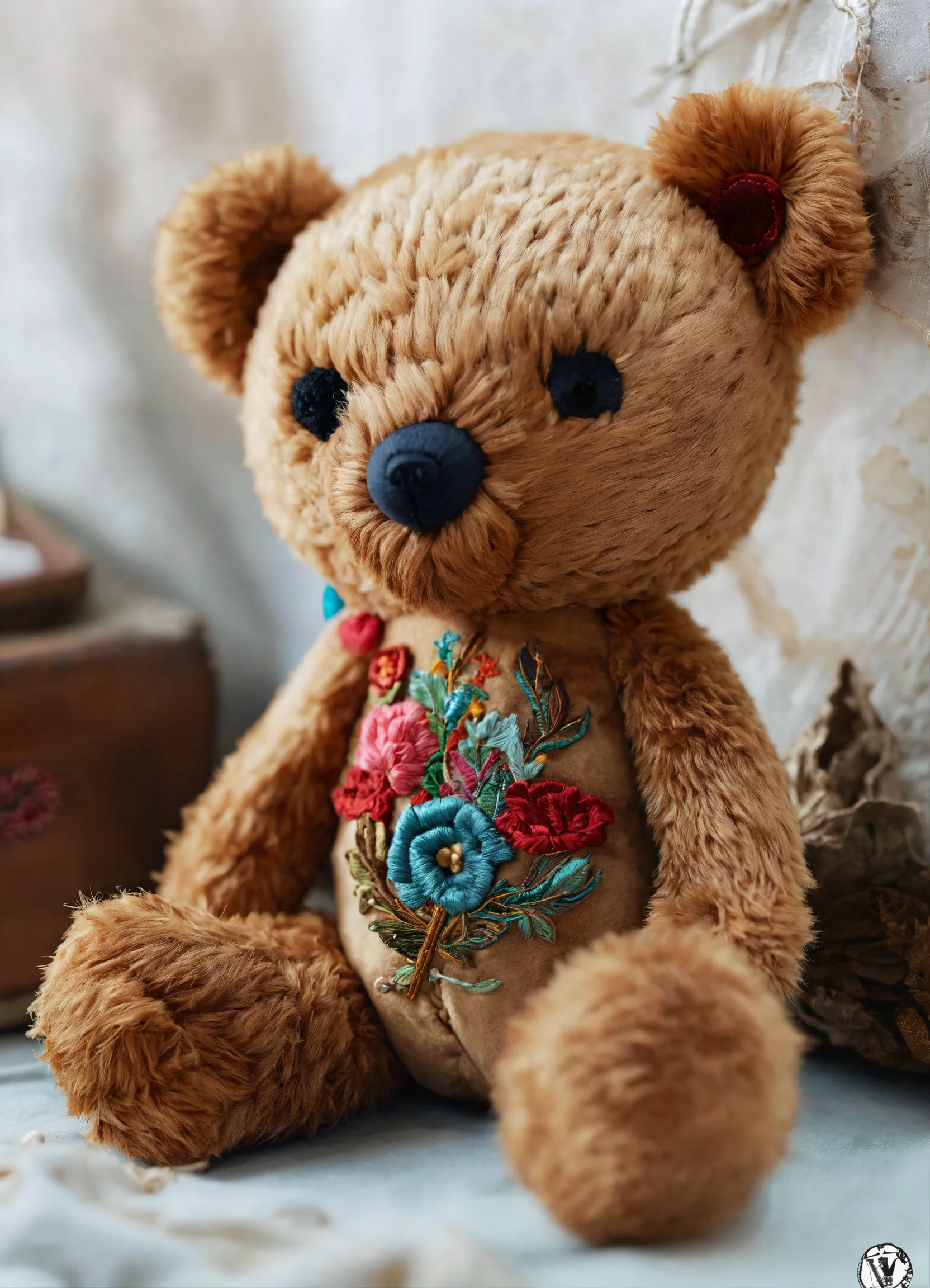 Lexica - Plushie or Goodie Design featuring embroidered whimsical teddy ...