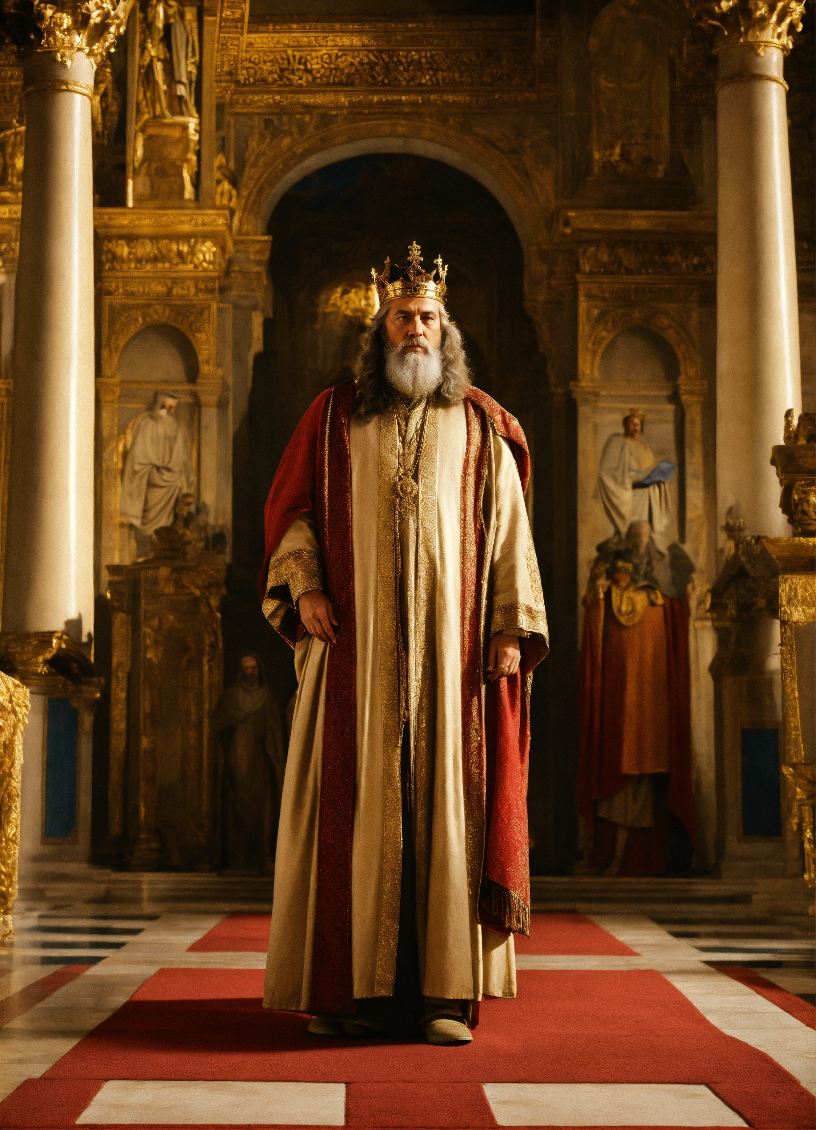 Lexica - King David standing in his palace