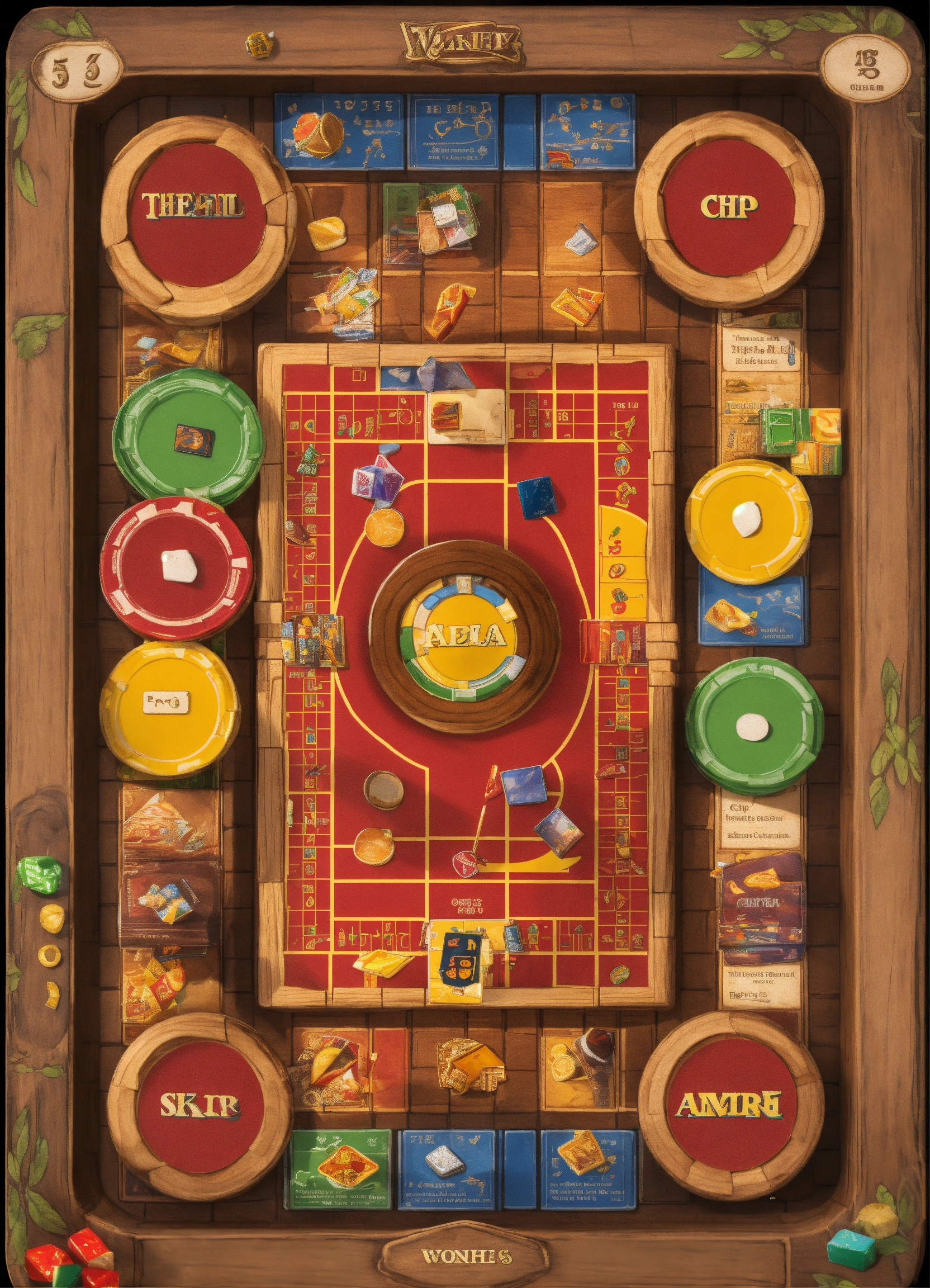Lexica - Board game chip