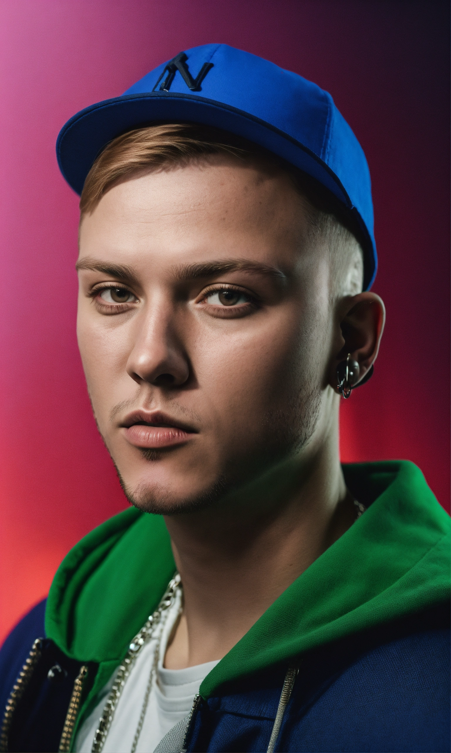 Lexica - Vald rapper, netflix, looking at camera, studio, super ...