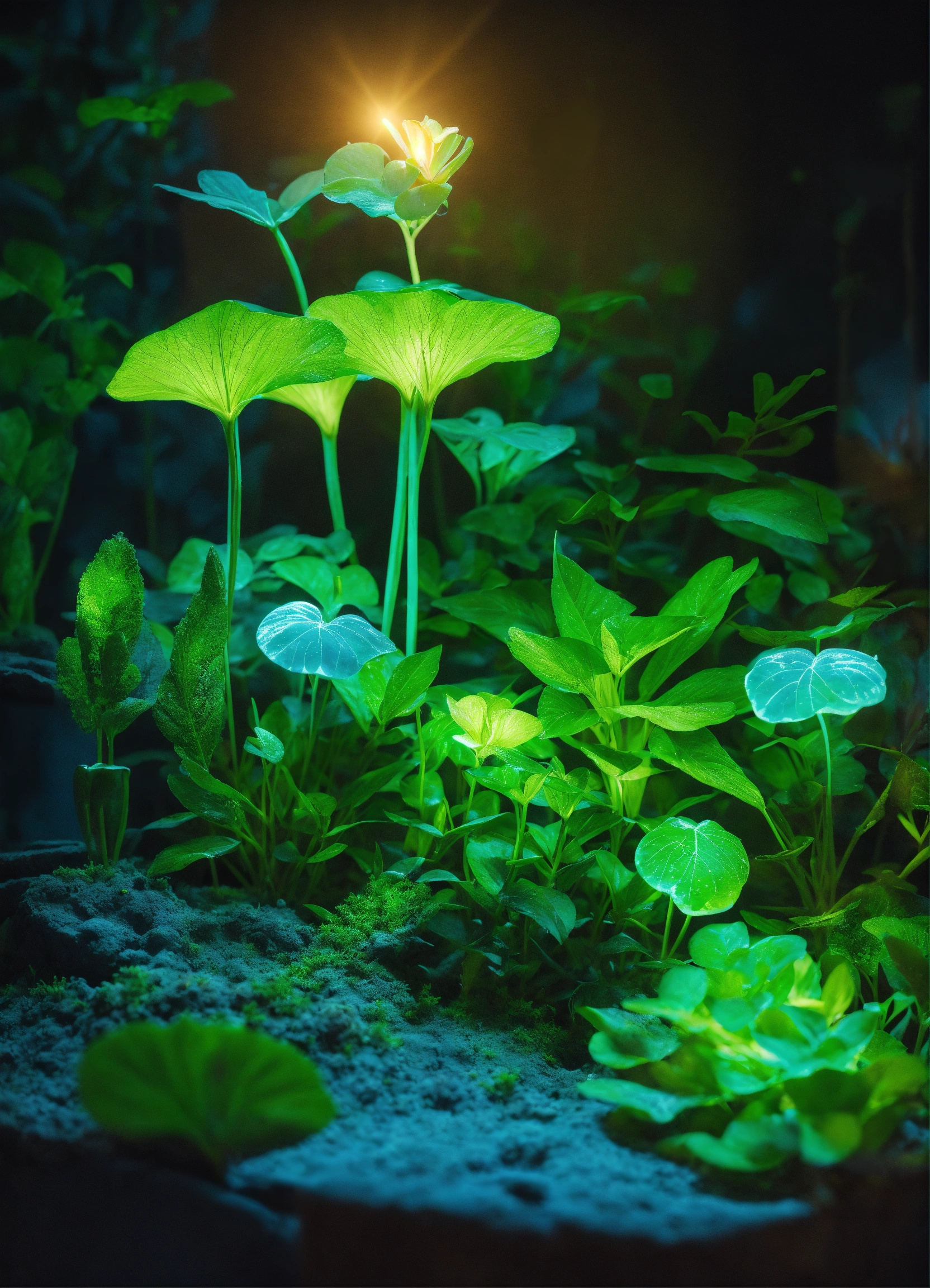 Lexica - Bio luminous plants fantasy
