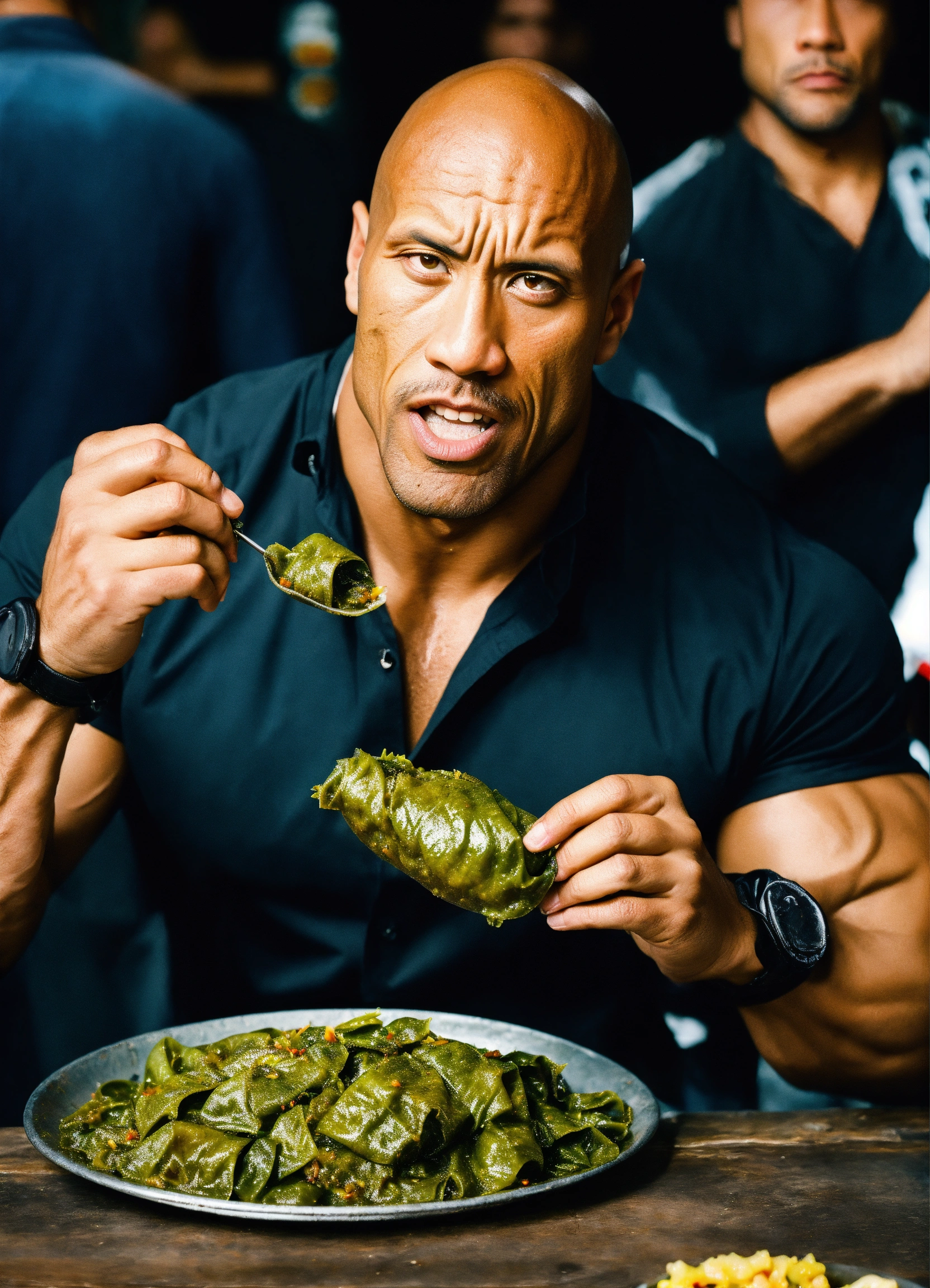 Lexica - The Rock eating dolma