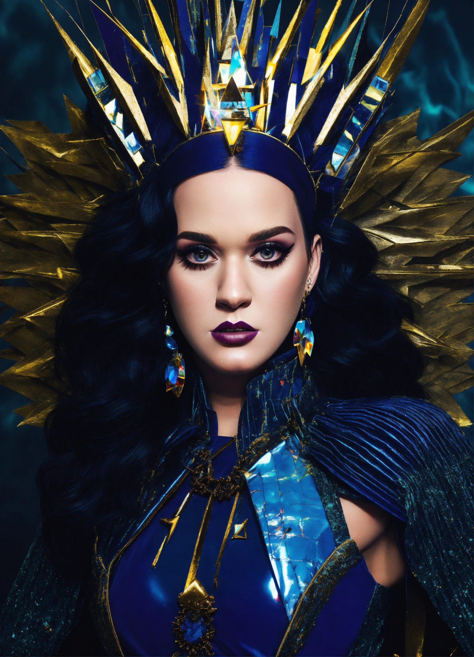 Lexica - Manipulative Dark queen with a mesmerizing stare, Katy Perry ...