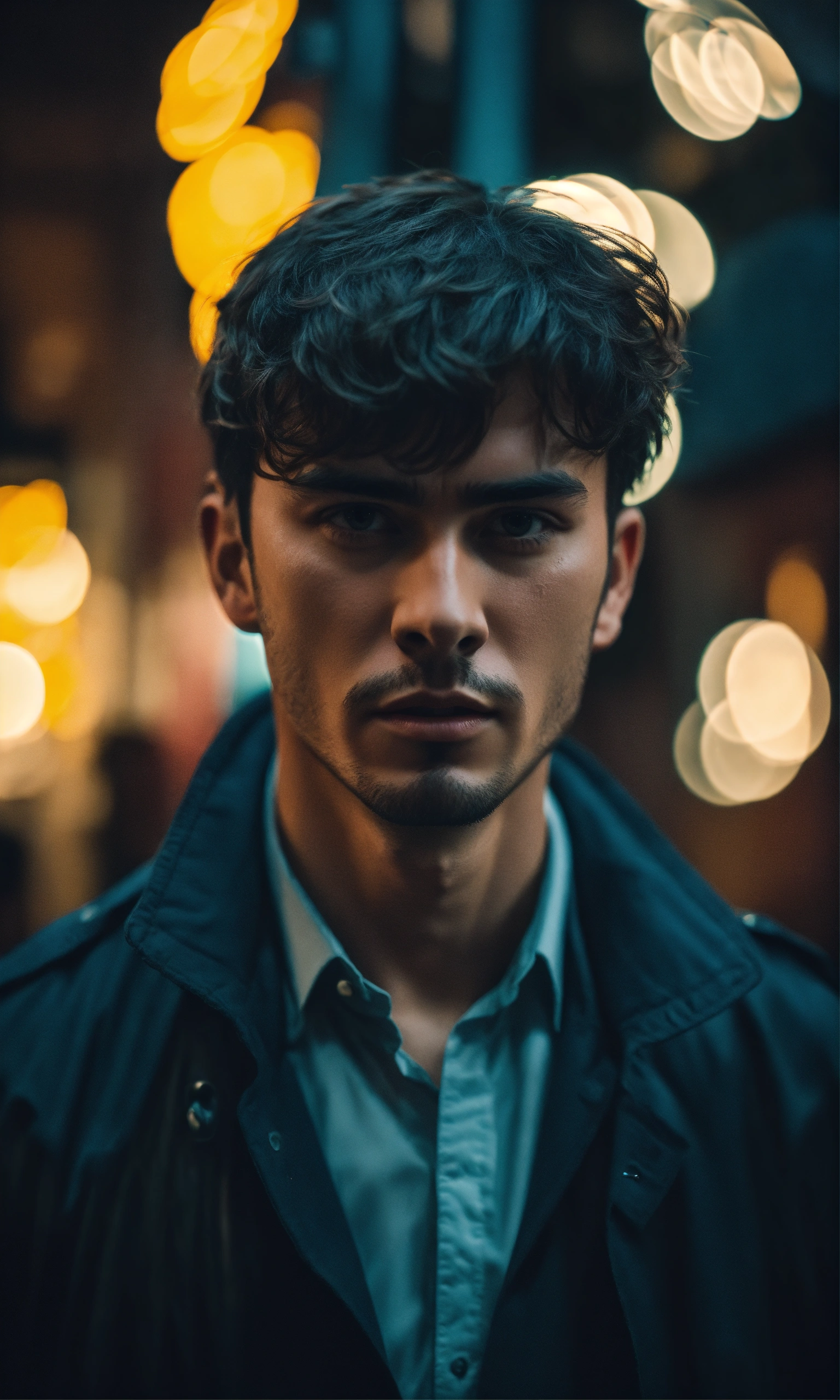 Lexica - Cinematic photo handsome, charming, stalker creep, ultra 8k