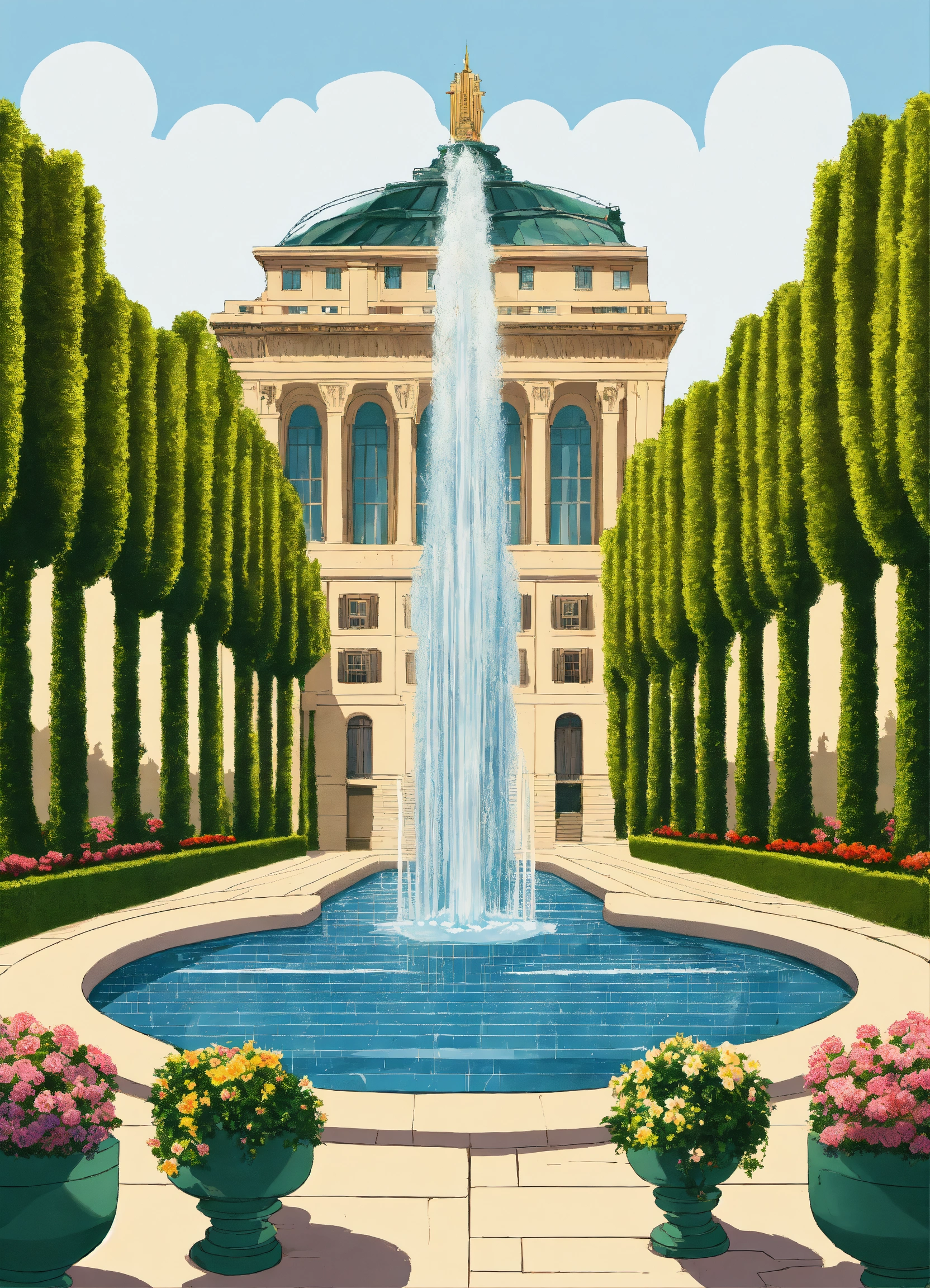 Lexica - Water falls, The geneva water fountain jet d’eau, cypress ...