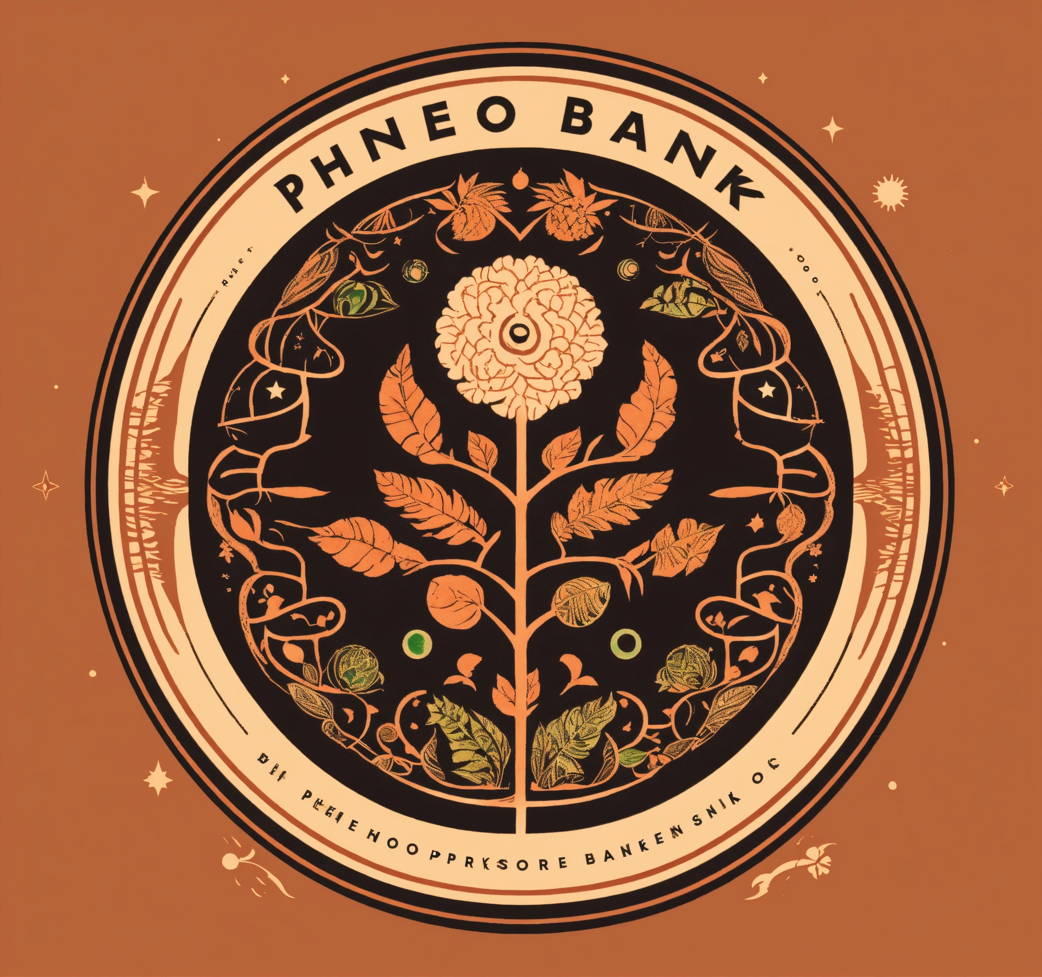 Lexica - Logo of a seed store with the name PHENO BANK. Minimalist ...