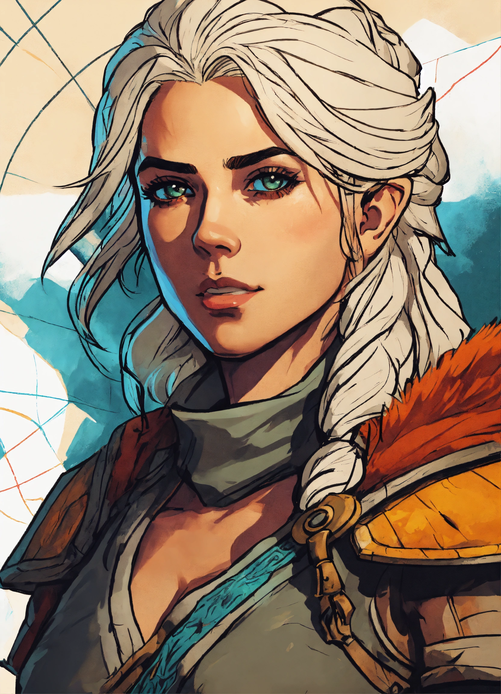 Lexica - Midshot, cel-shading style, centered image, ultra detailed ...