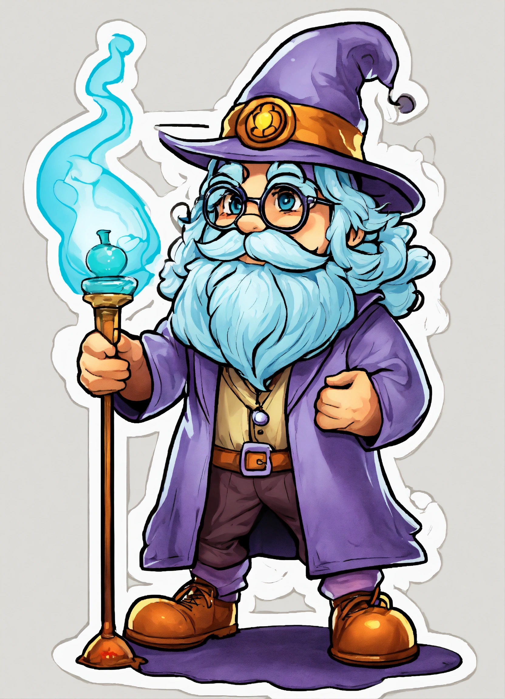 Lexica - Generate a cute The Mad wizard Scientist in Haloween ...