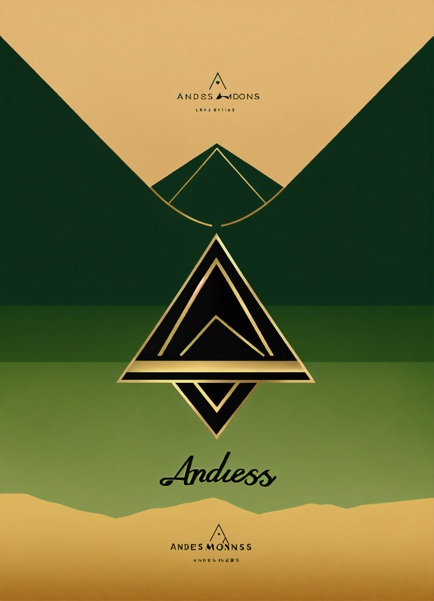 Lexica - I created the minimalist style logo for a brand called "Andes ...