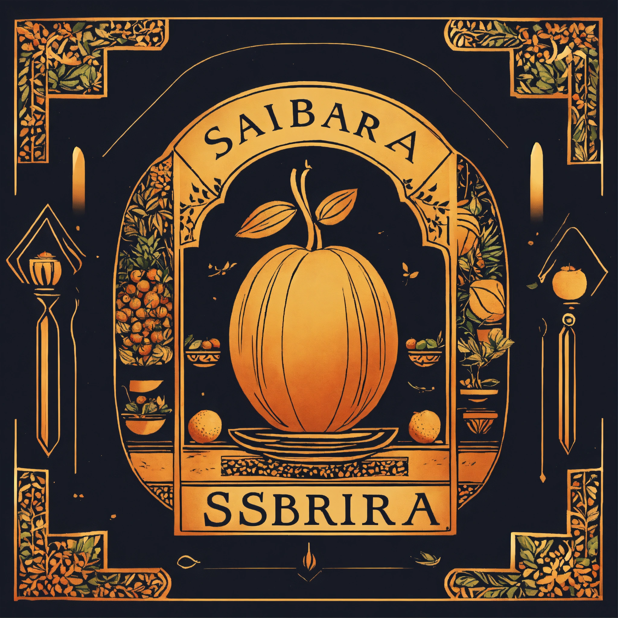 Lexica - Square flat design logo, materialistic icon style, flat style ...