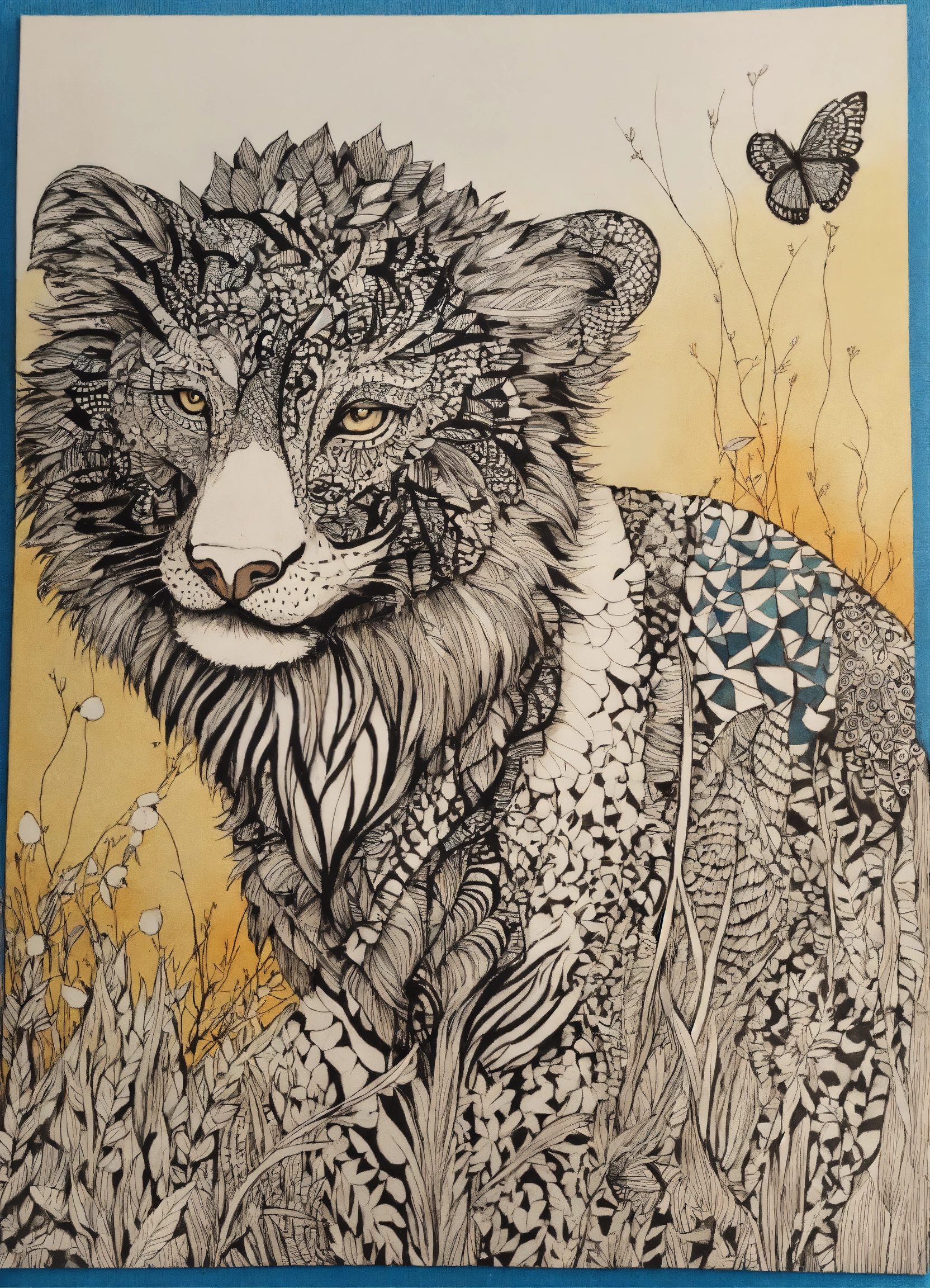 Lexica - Zentangle, wild animal