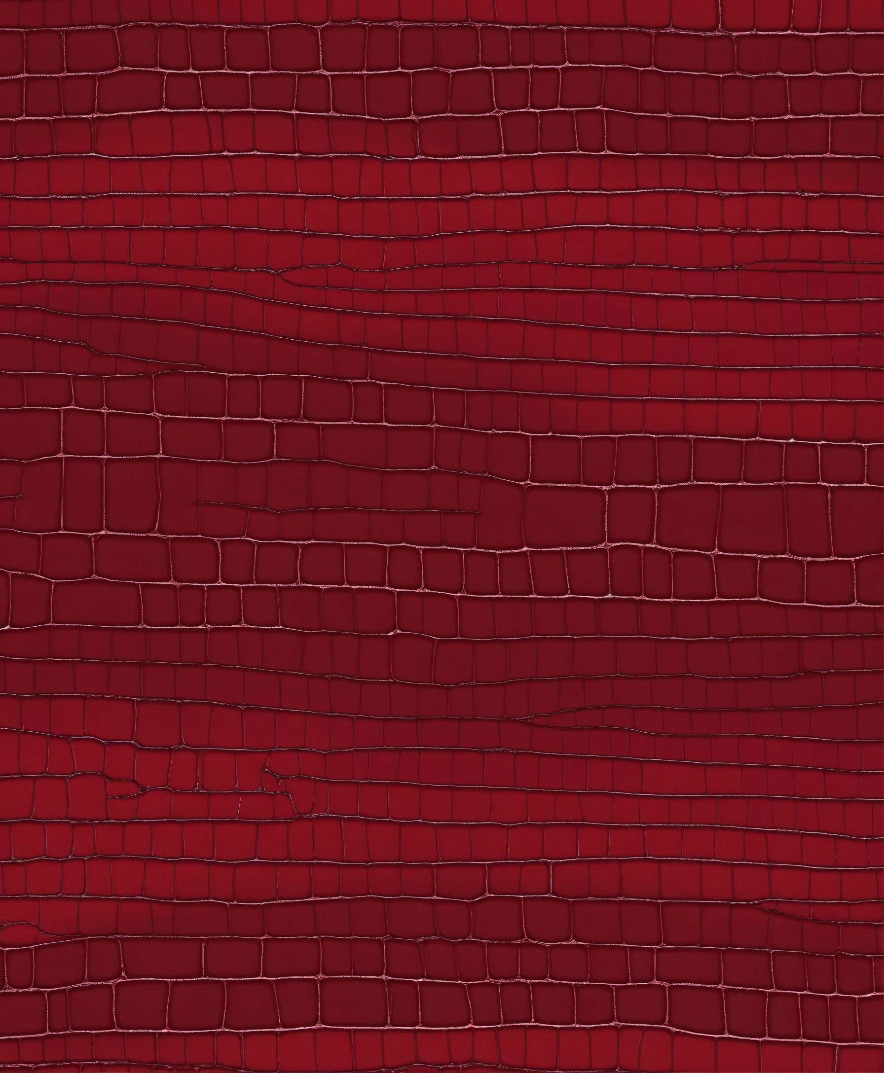 Lexica - Crocodile pattern in burgundy red, animal print, camo