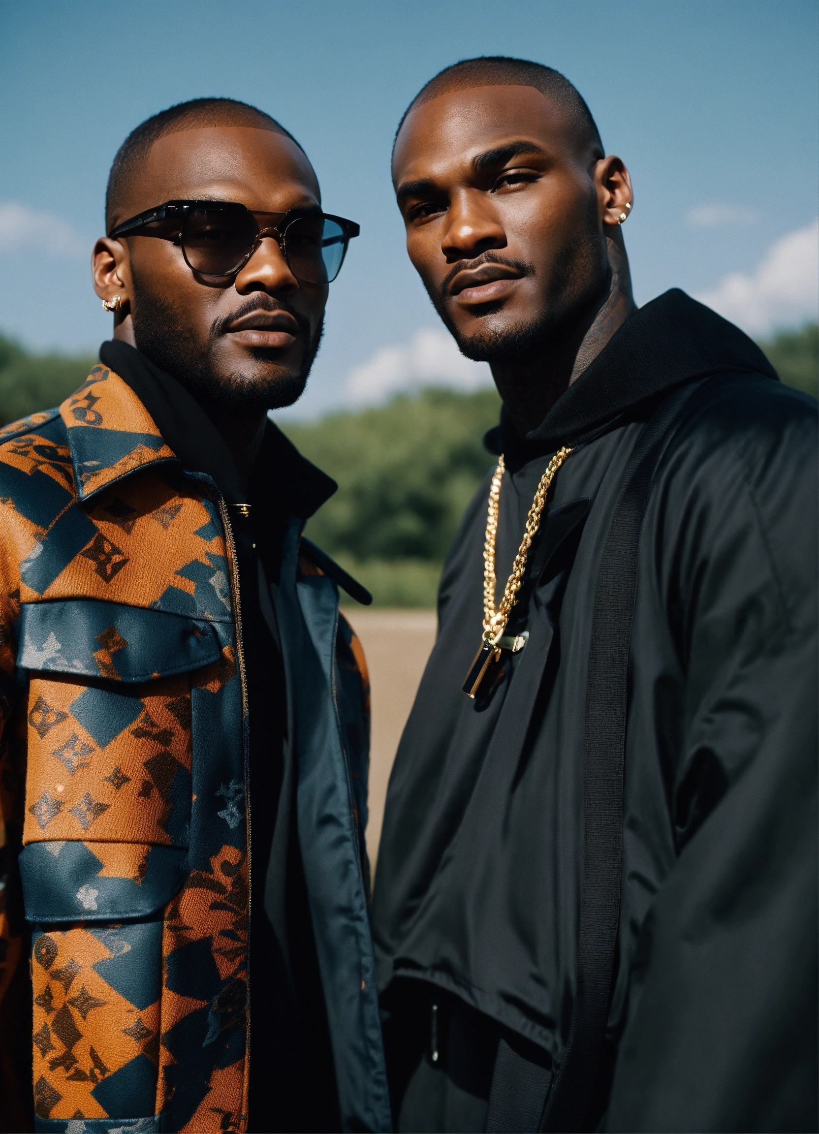 Lexica - Tyson Beckford and skepta, 8k resolution, hyper realistic, mid ...