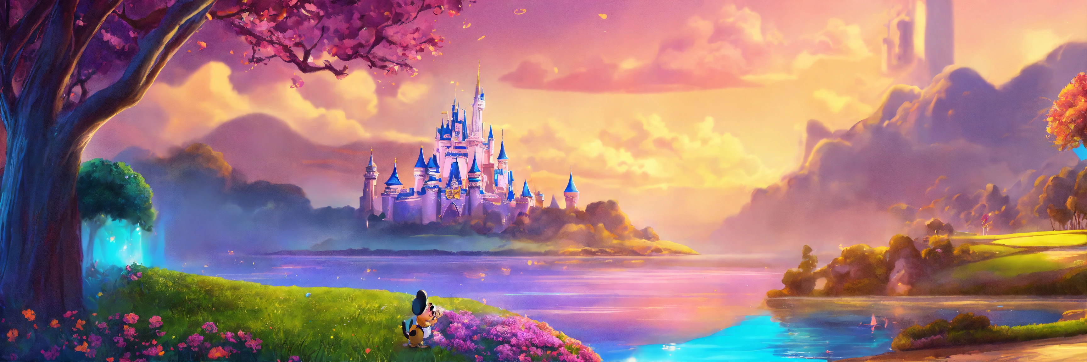 Lexica - Disney alaa eldin background cartoon installation fantasy ...