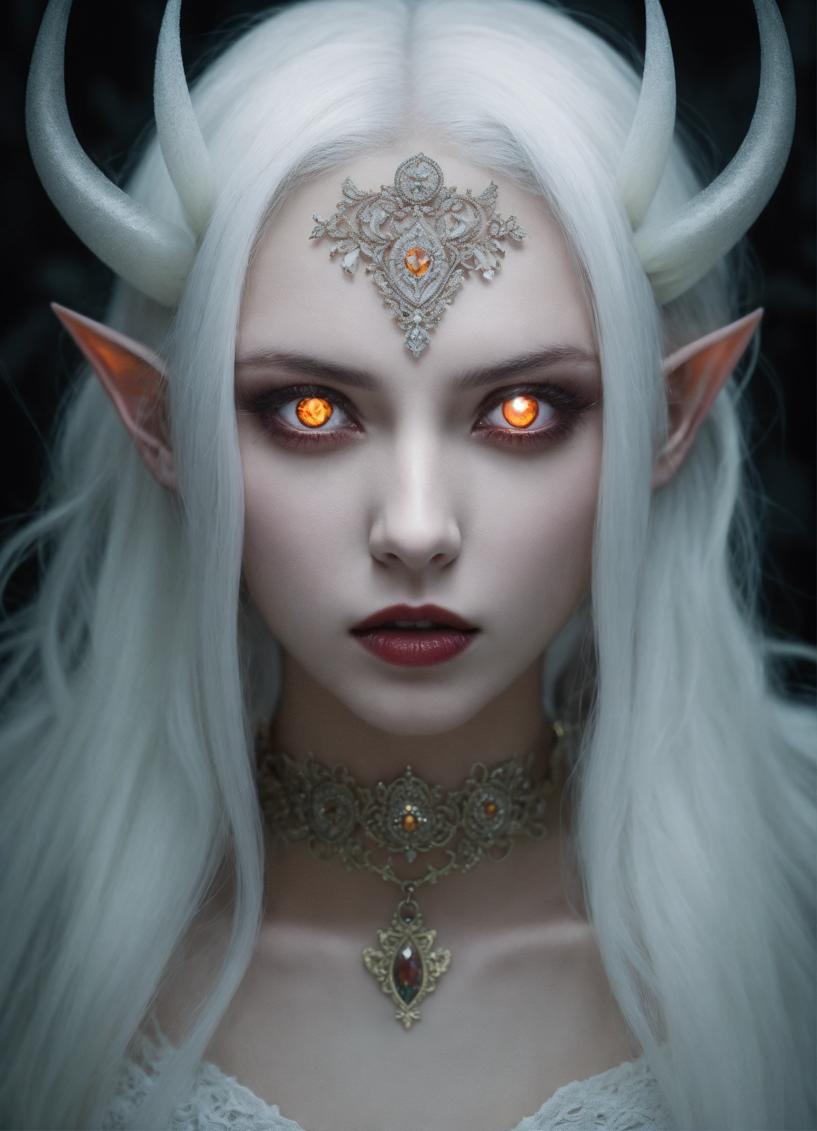 Lexica - Demonic entity who has white eyes and white hair