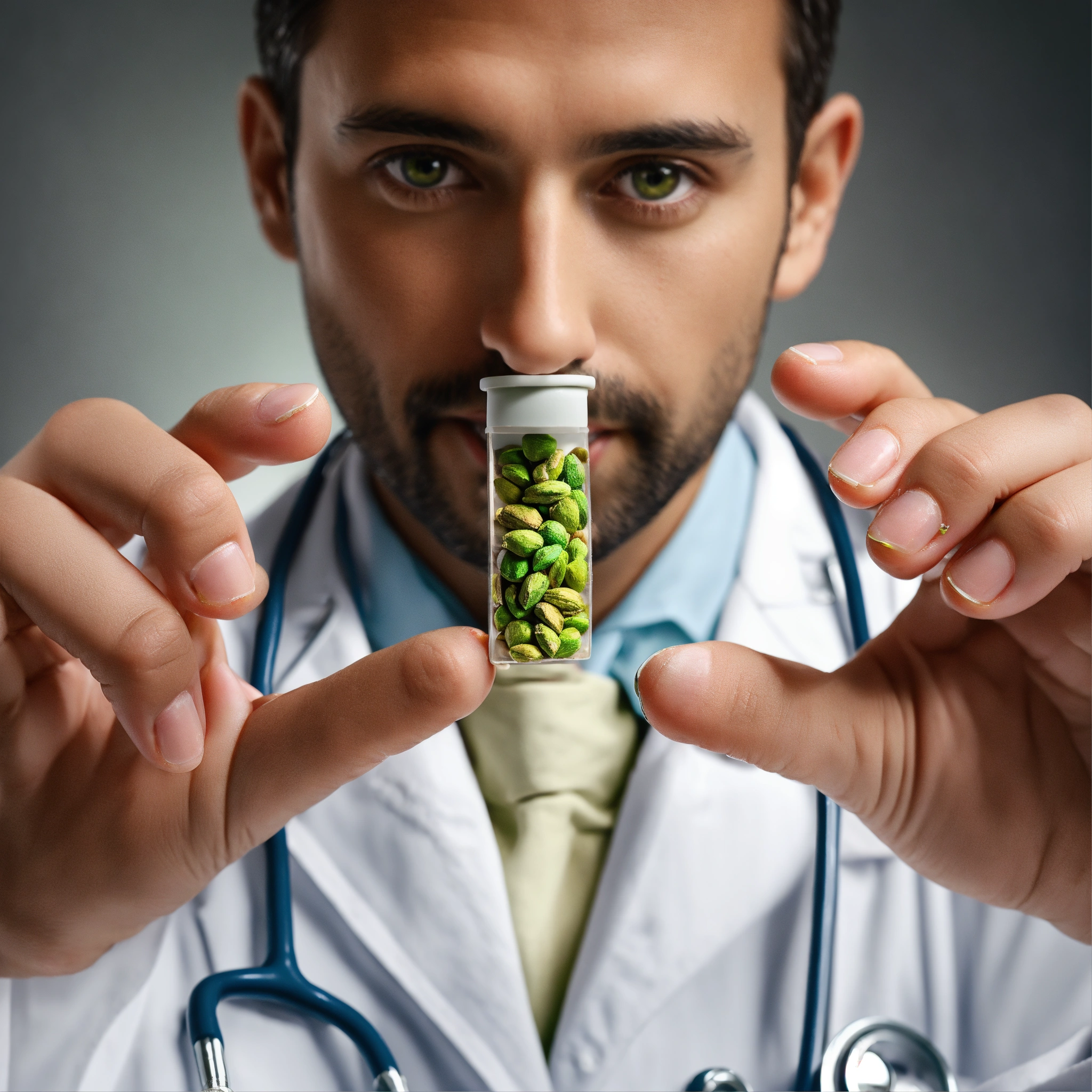 Lexica - Photorealistic picture of a doctor donning a white coat. With ...