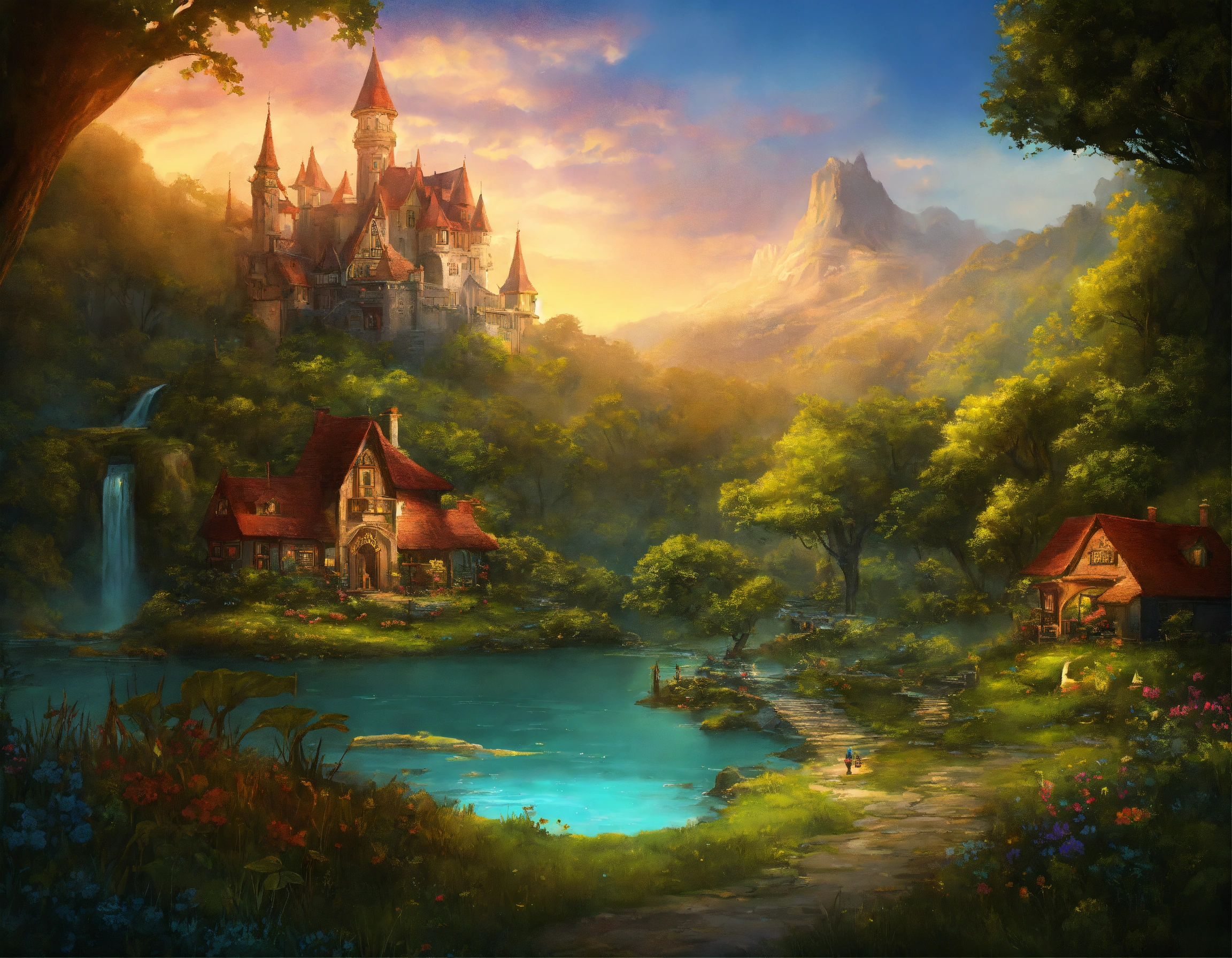 Lexica - Illustration of INSPIRE FABLES LOGO in Fantasy Theme