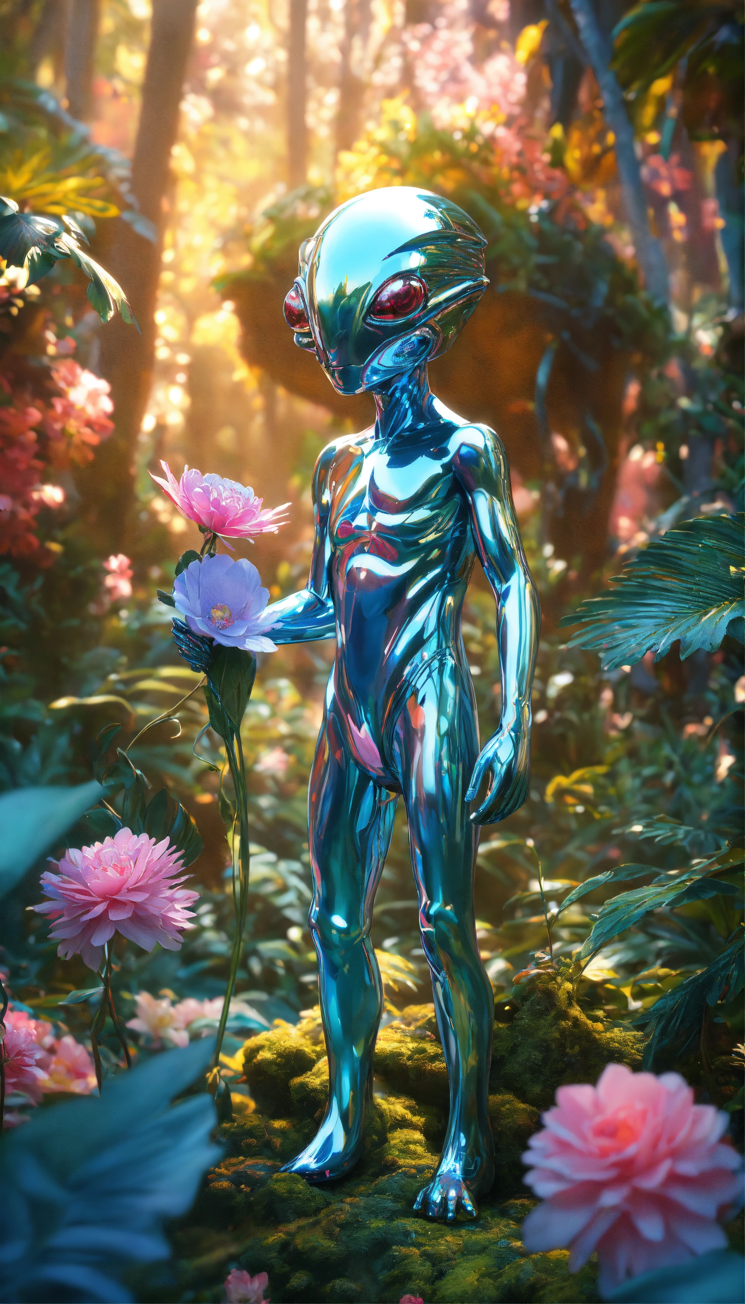 Lexica - Extremely Ultrarealistic Photorealistic 3D cute iridiscent ...