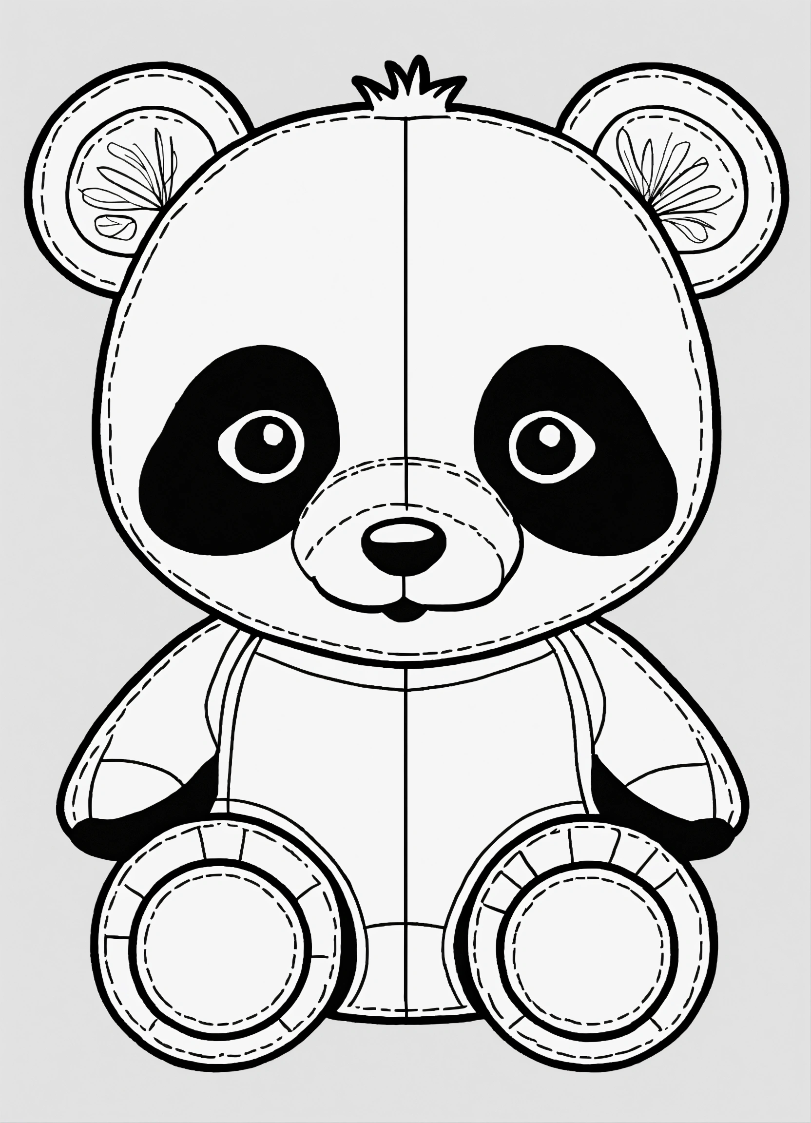 Lexica - Coloring book for toddlers, simple lines drawings, no lines ...