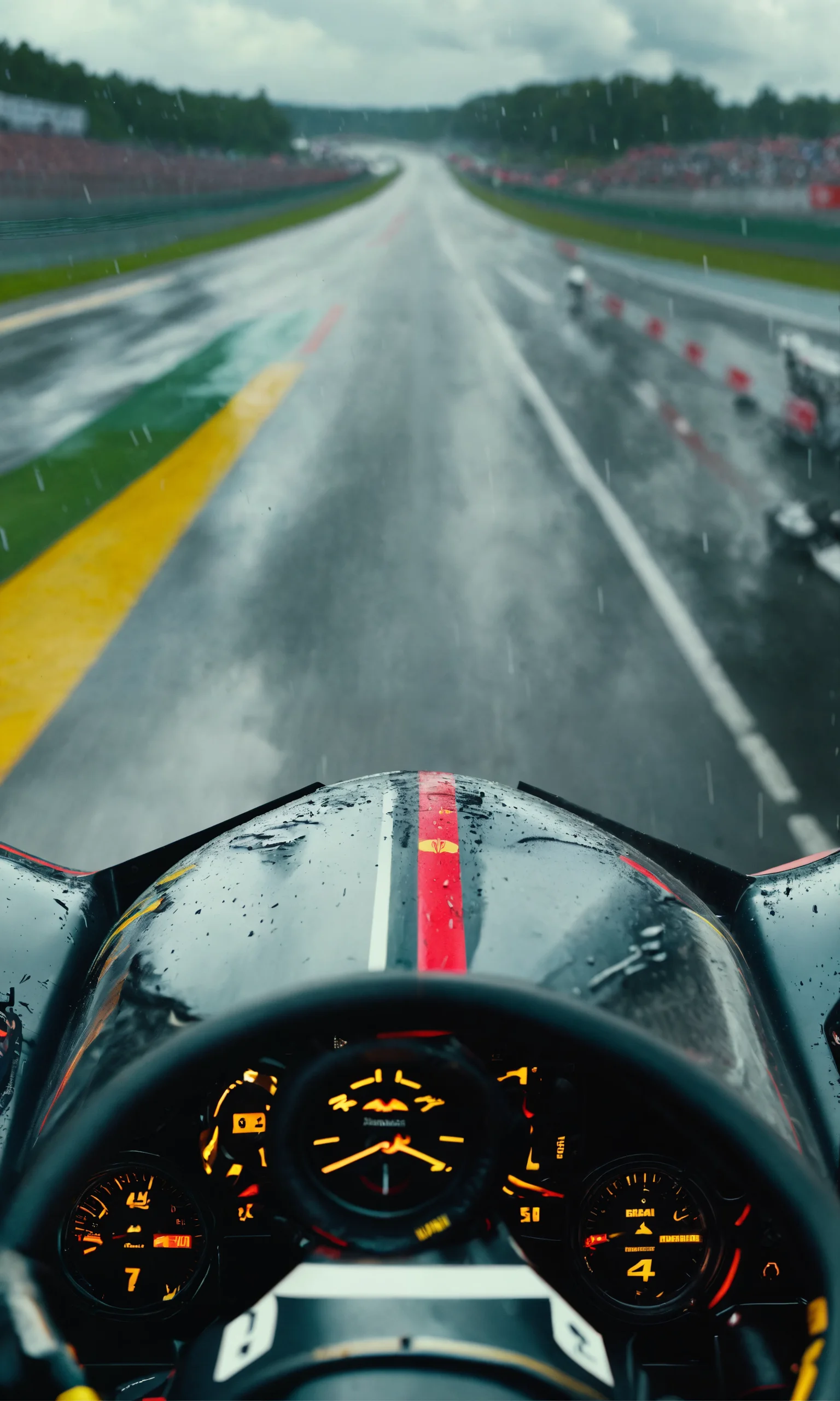 Lexica - A view through the eyes of a Formula 1 pilot at the start ...