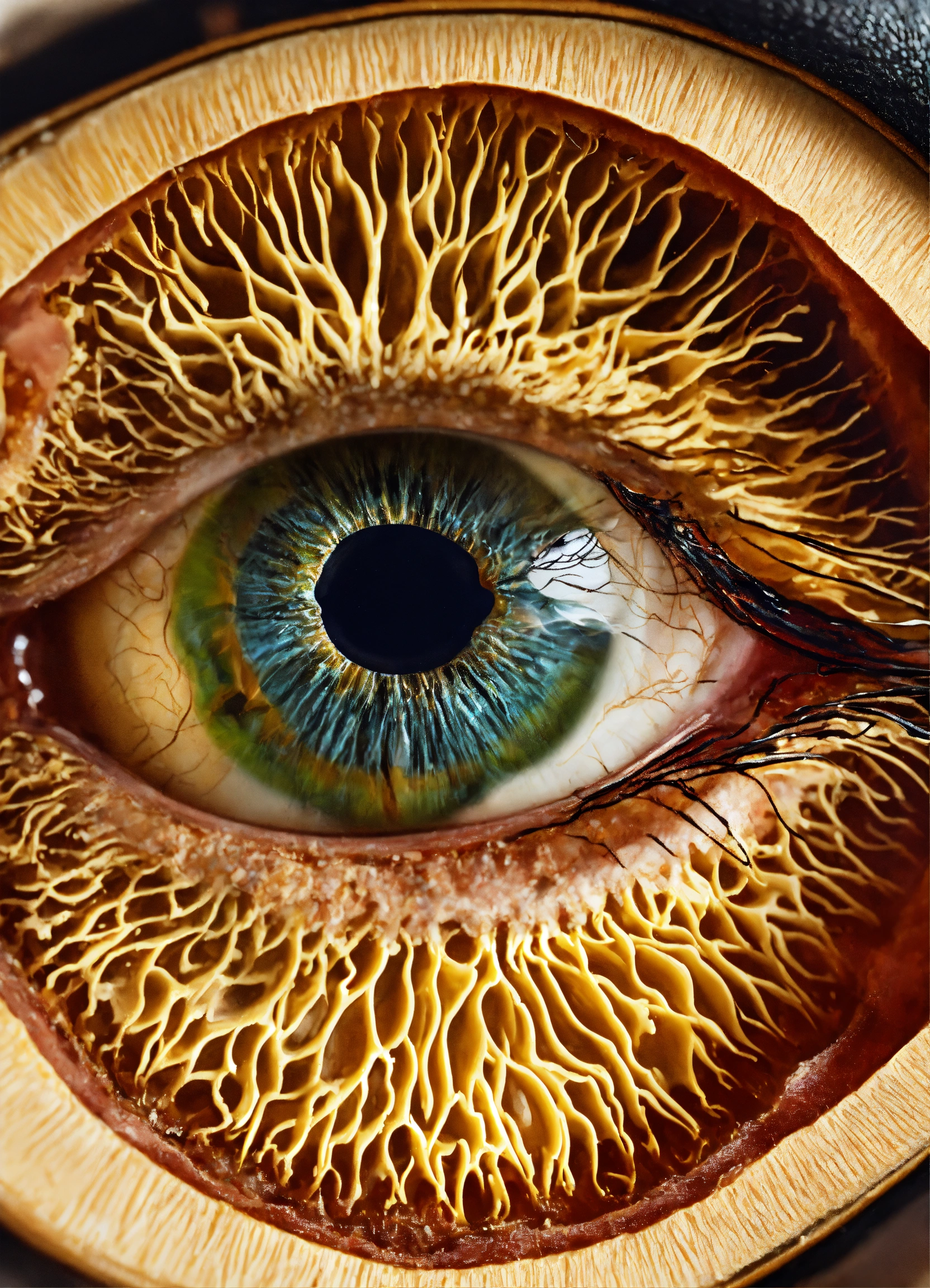 Lexica - Cross-section of an eye