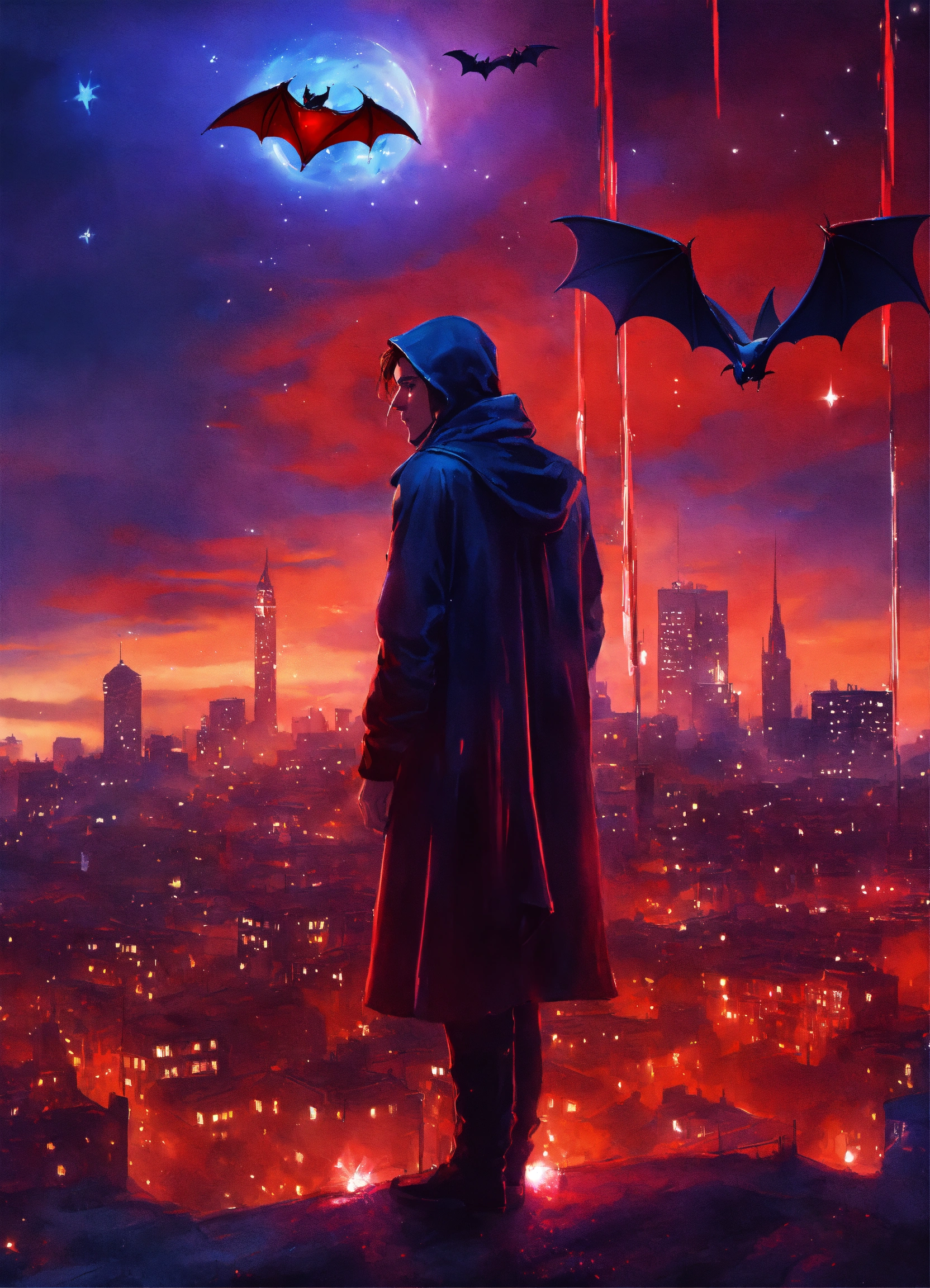 Lexica - ALL glassblowing superrealism style urban vampire STYLE ...