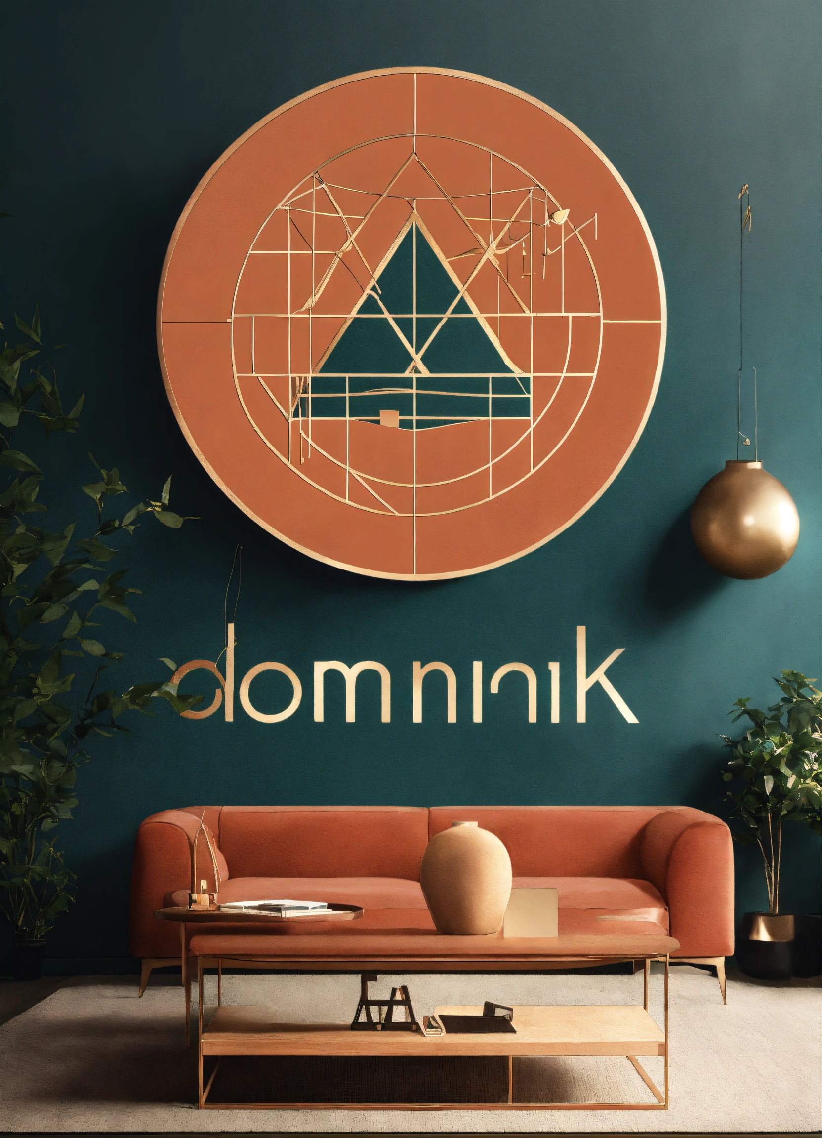 Lexica - Create a logo for the furniture brand "Dominik," where the ...