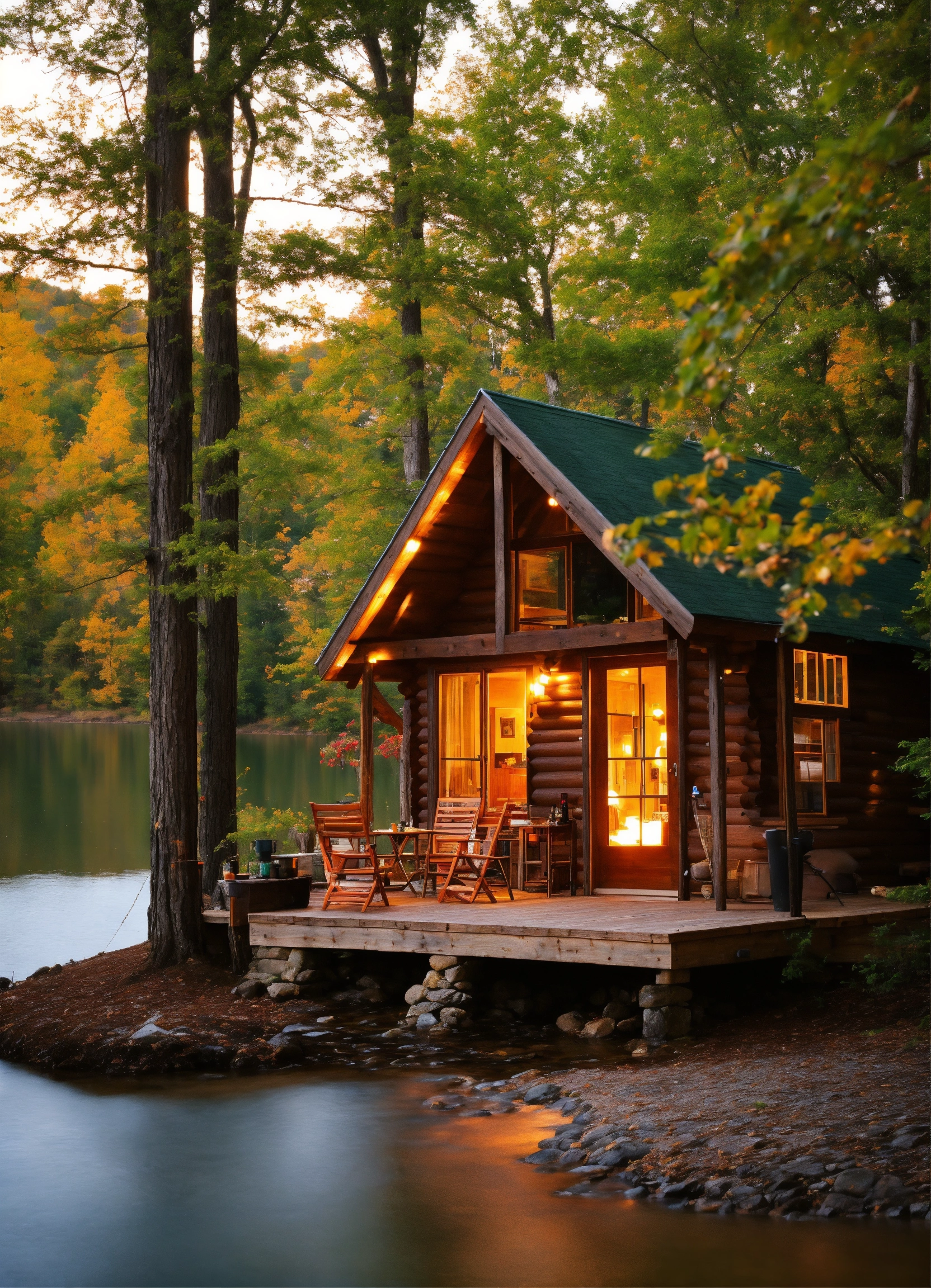 Lexica - Cozy relax cabin inside around lakes