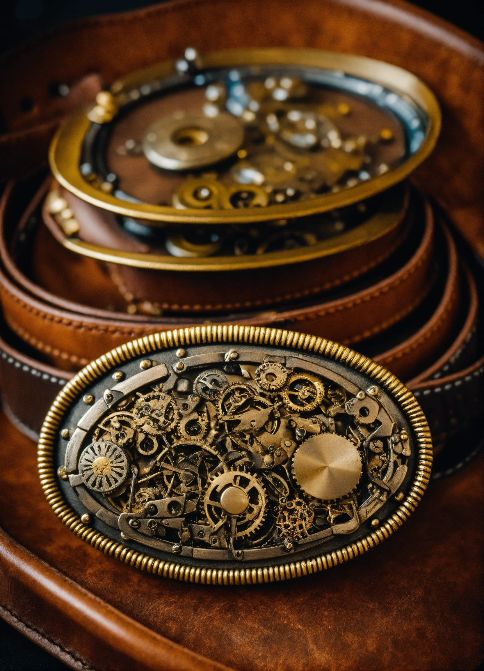 Lexica - Steampunk belt buckles