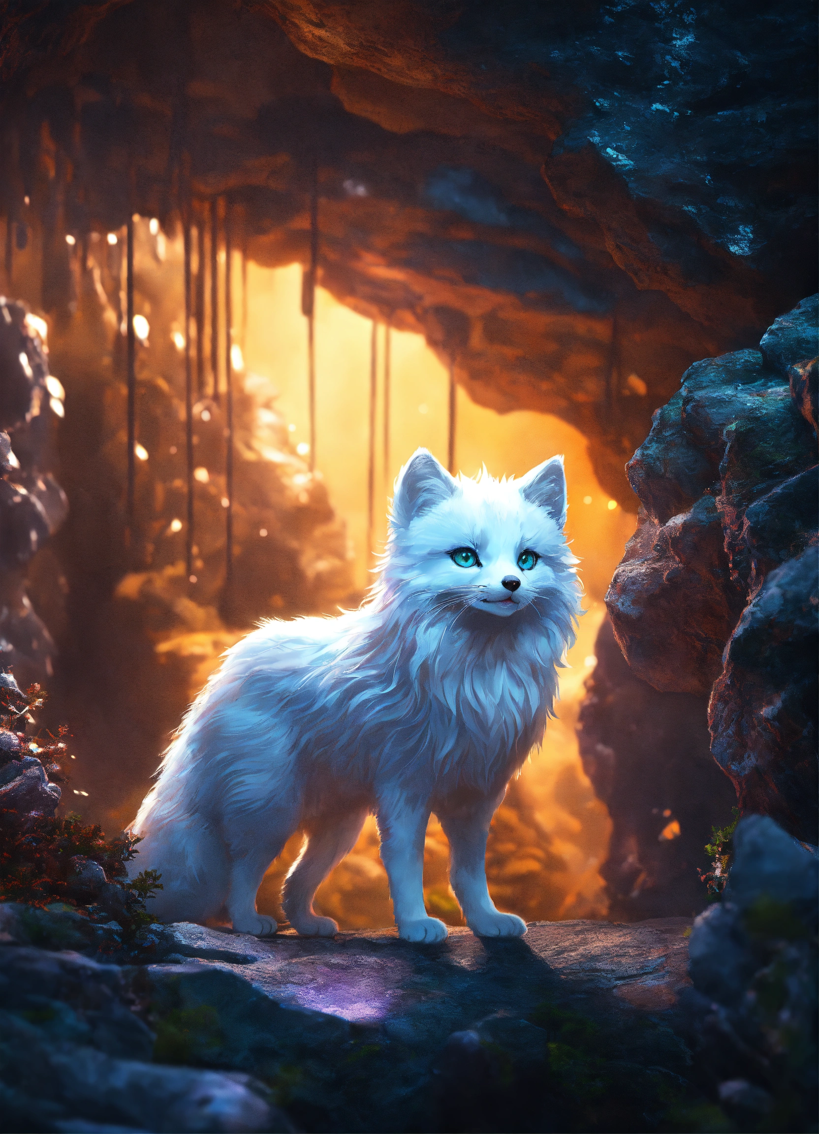 Lexica - A fluffy alien creature that is a mix between a cat and an ...