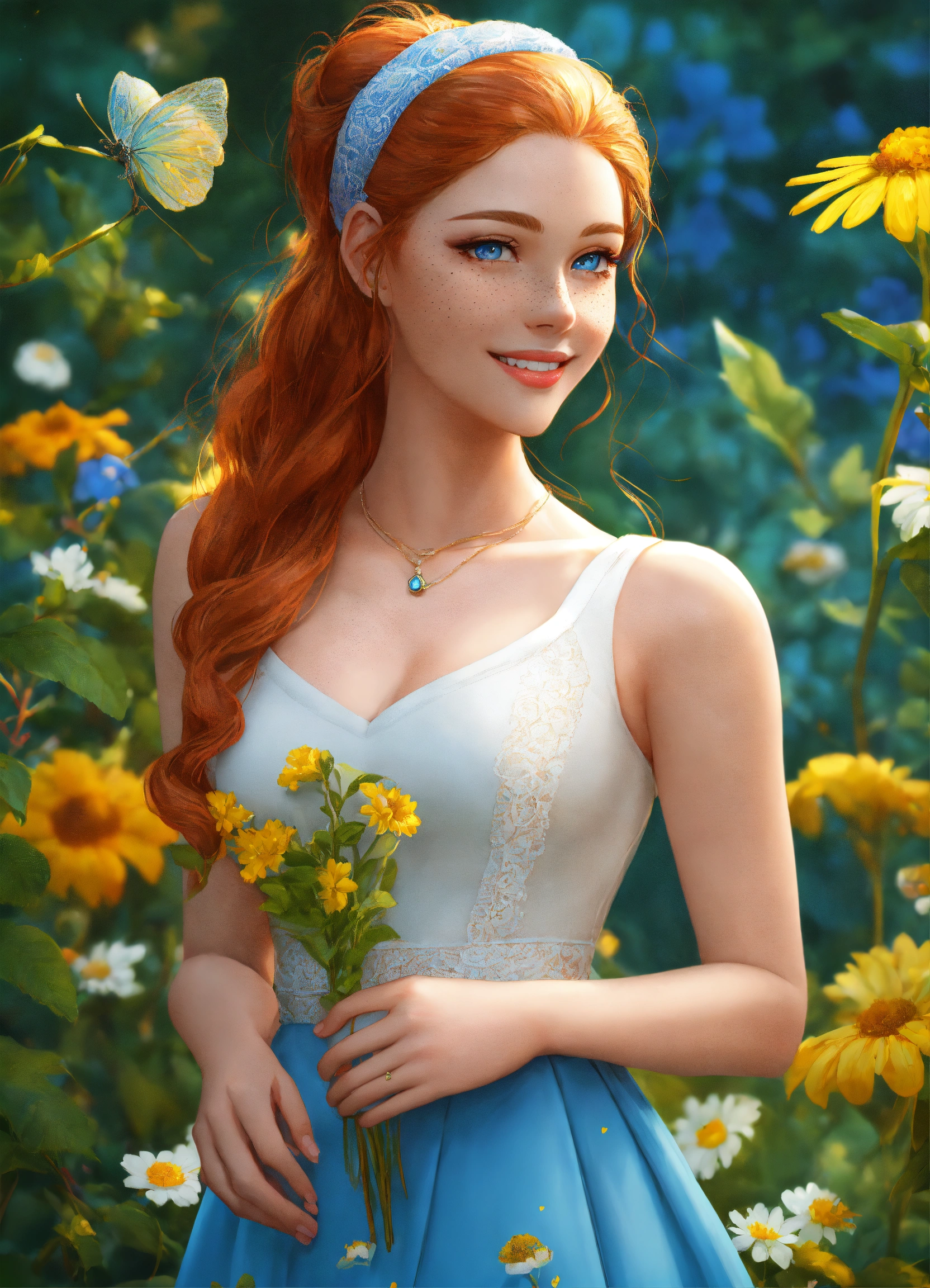 Lexica - Full body, fuller figured, highly detailed, woman, thumbelina ...