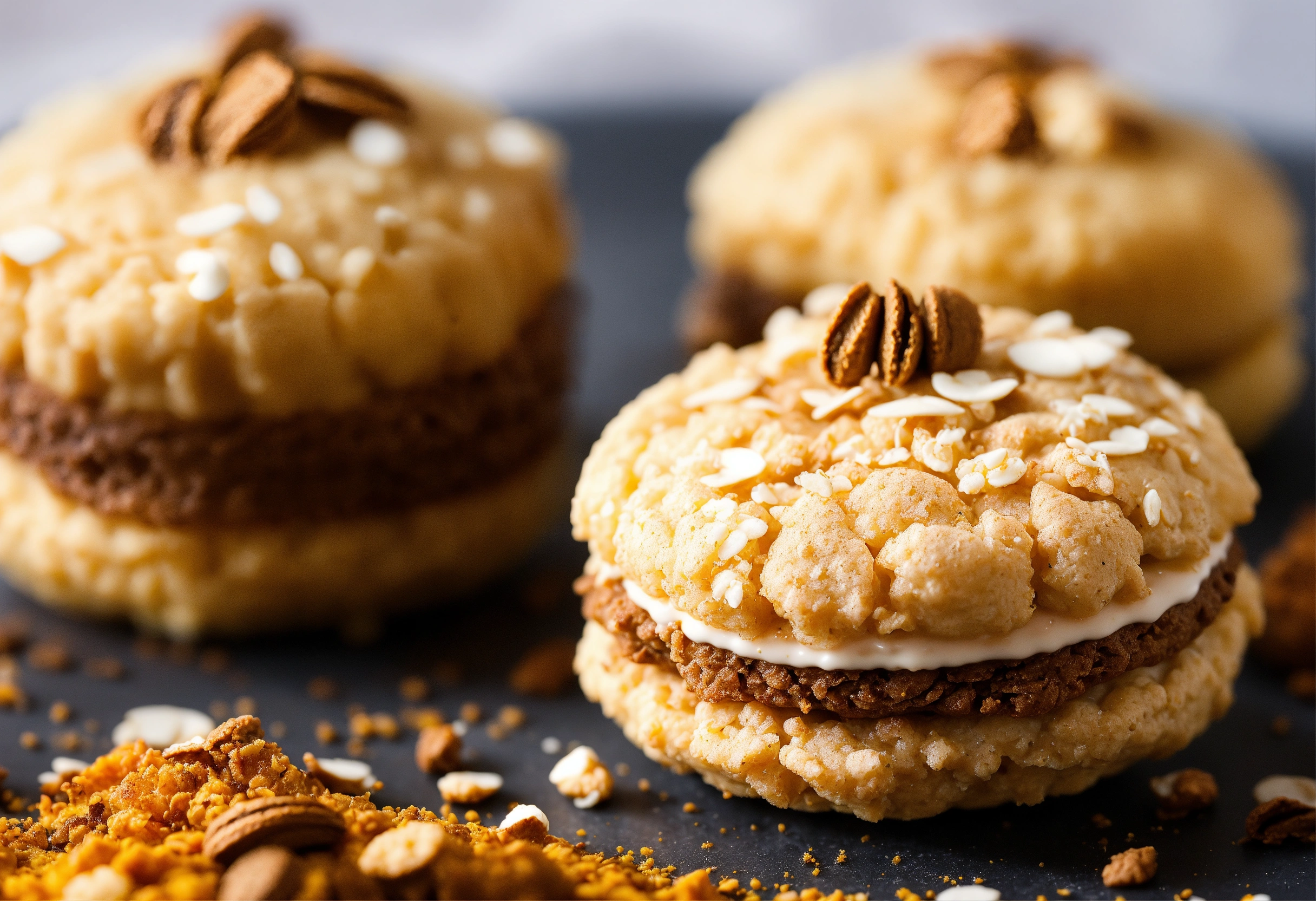 Lexica - Capture the essence of a close up of an all spice amaretti ...