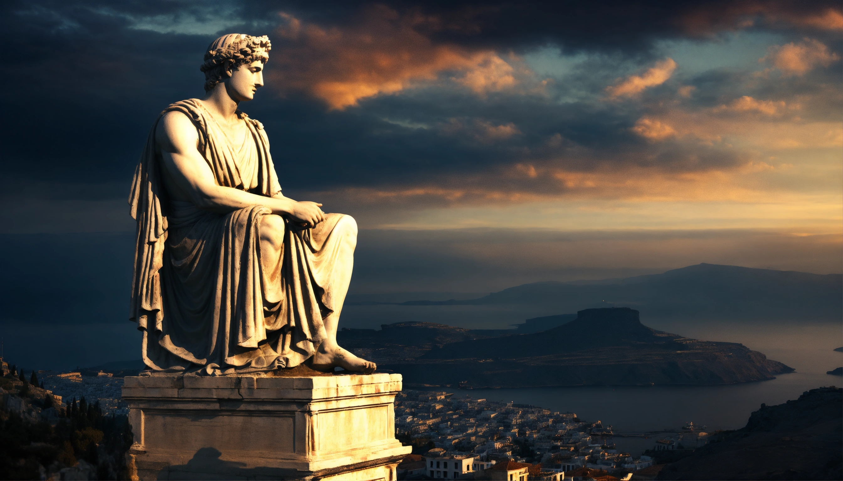 Lexica - Greek statue, persistent, controlling stress, ancient Greece ...