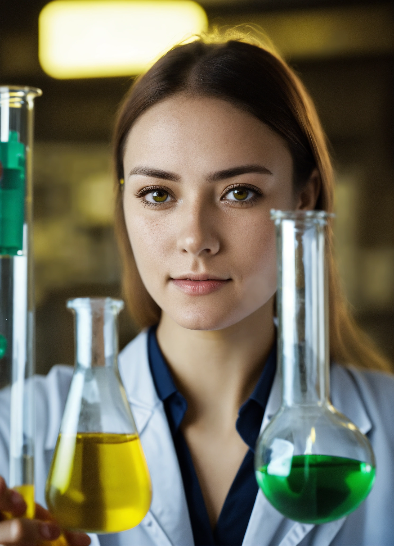 Lexica - Laboratory technician with test tube. Laboratory technician's ...