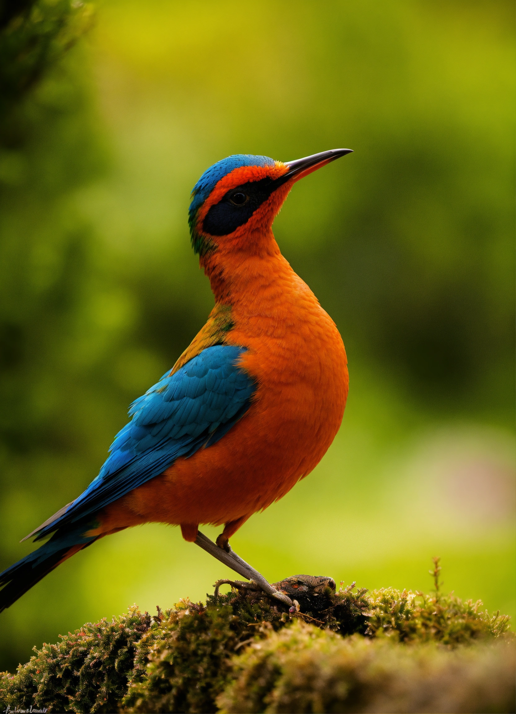 Lexica - Dancing bird