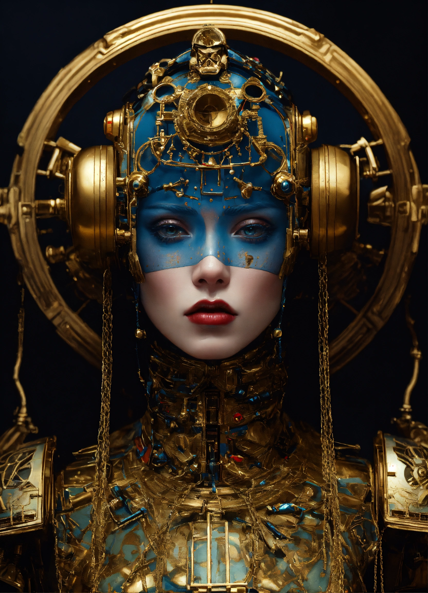 Lexica - Close up portrait Photography, of a Starwars Dark Vador god of ...